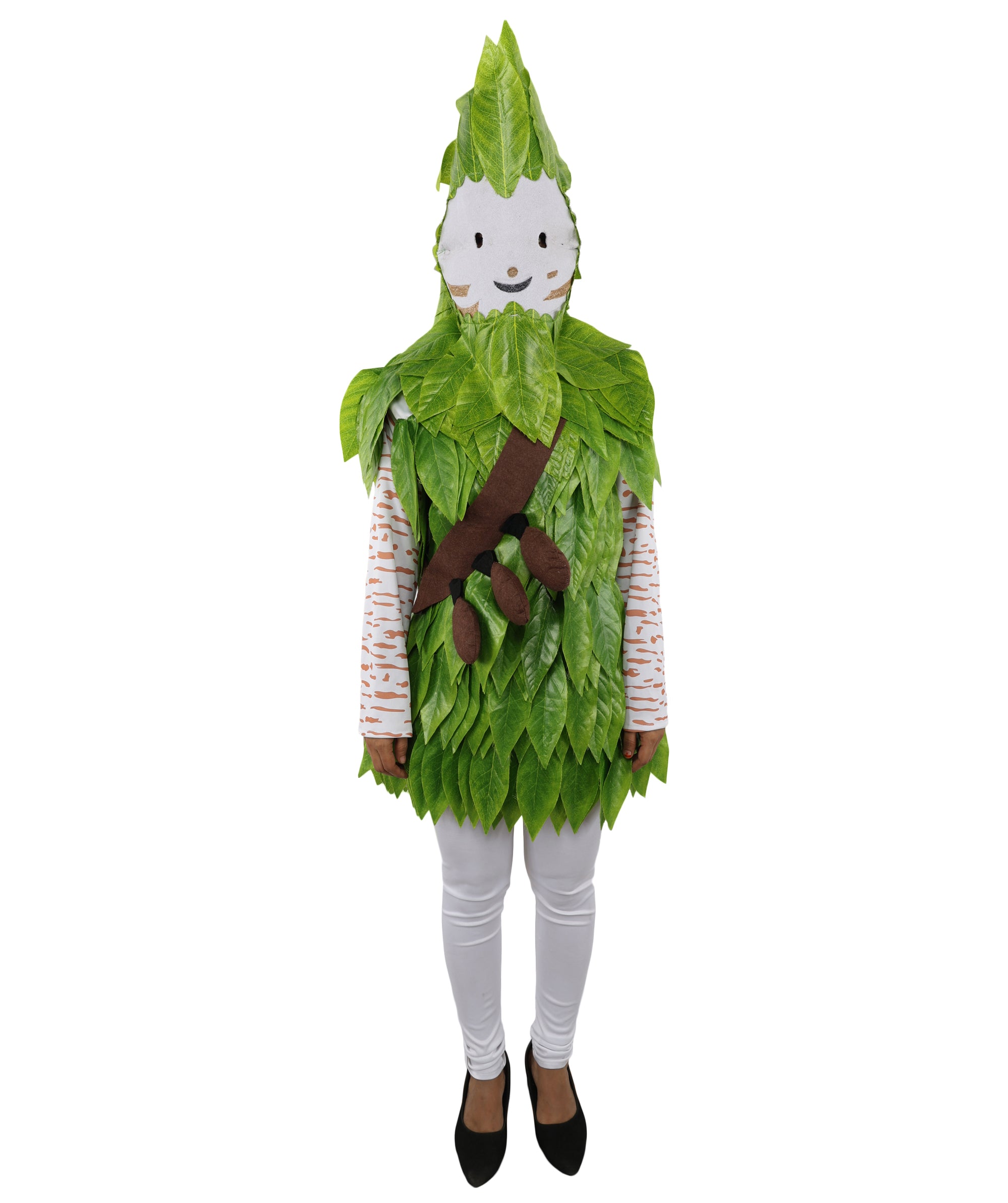 HPO Adult Women's Youth Forest Bush Creature Green Costume – Nature In ...