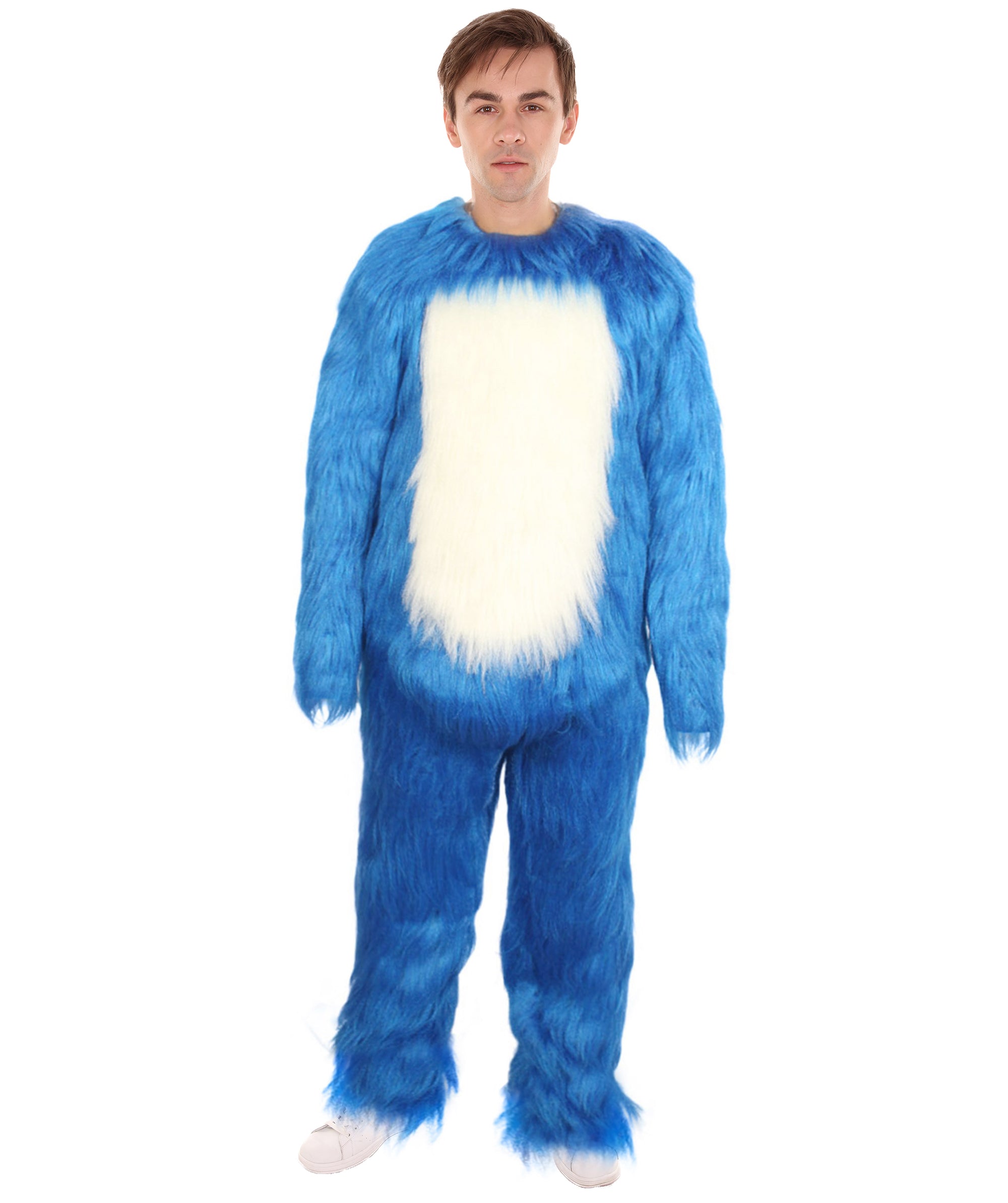 Men's Straight Long Furry Sonic The Hedgehog | HPO - HalloweenPartyOnline