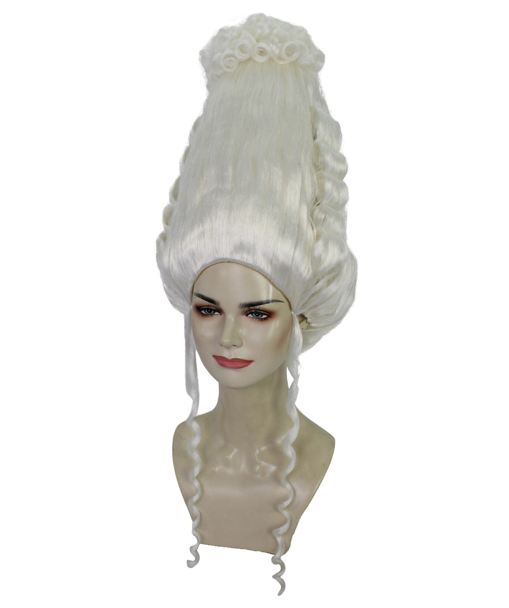 French Colonial Wig - Adult / Gold - HalloweenPartyOnline