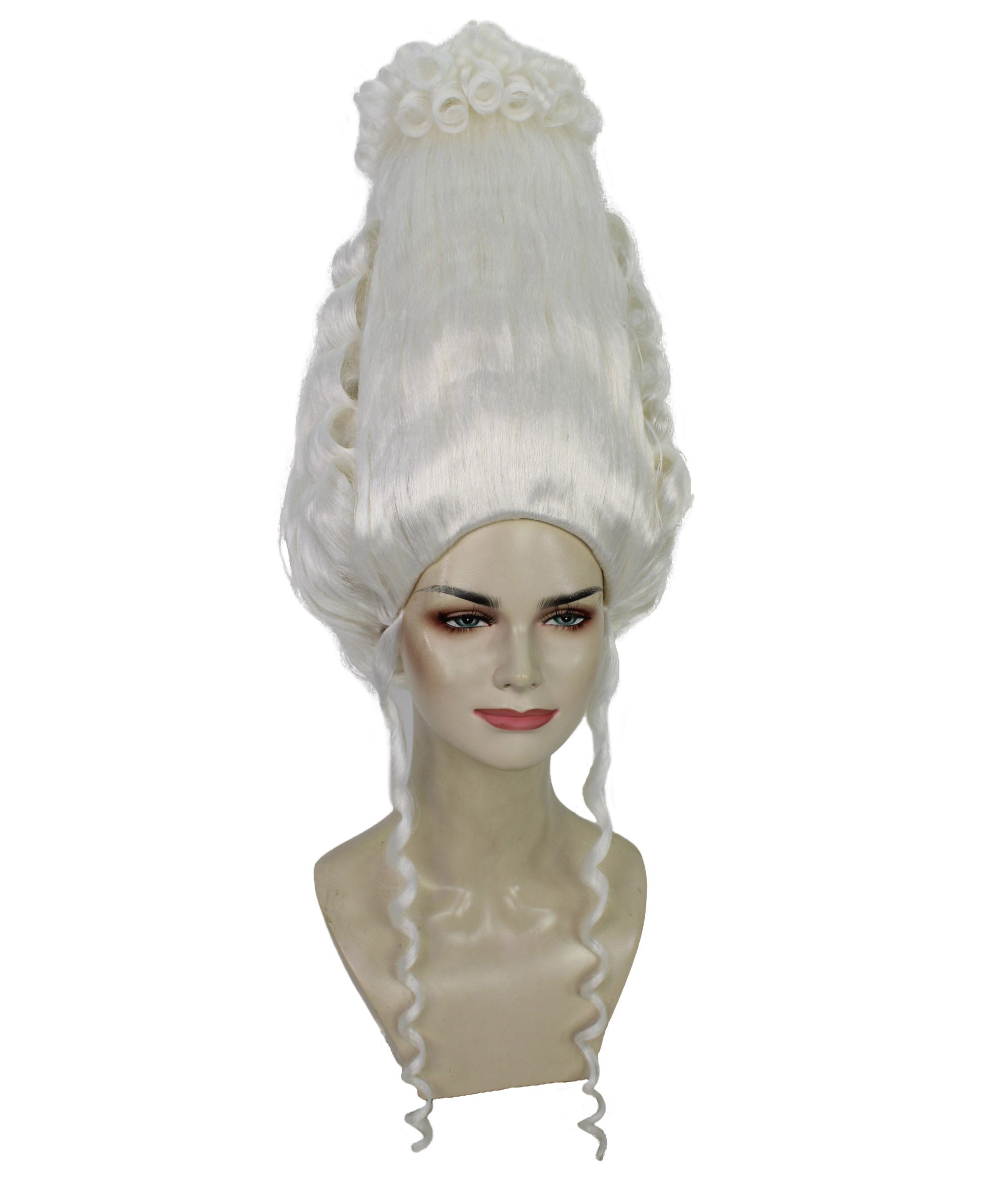 French Colonial Wig - Adult / Gold - HalloweenPartyOnline