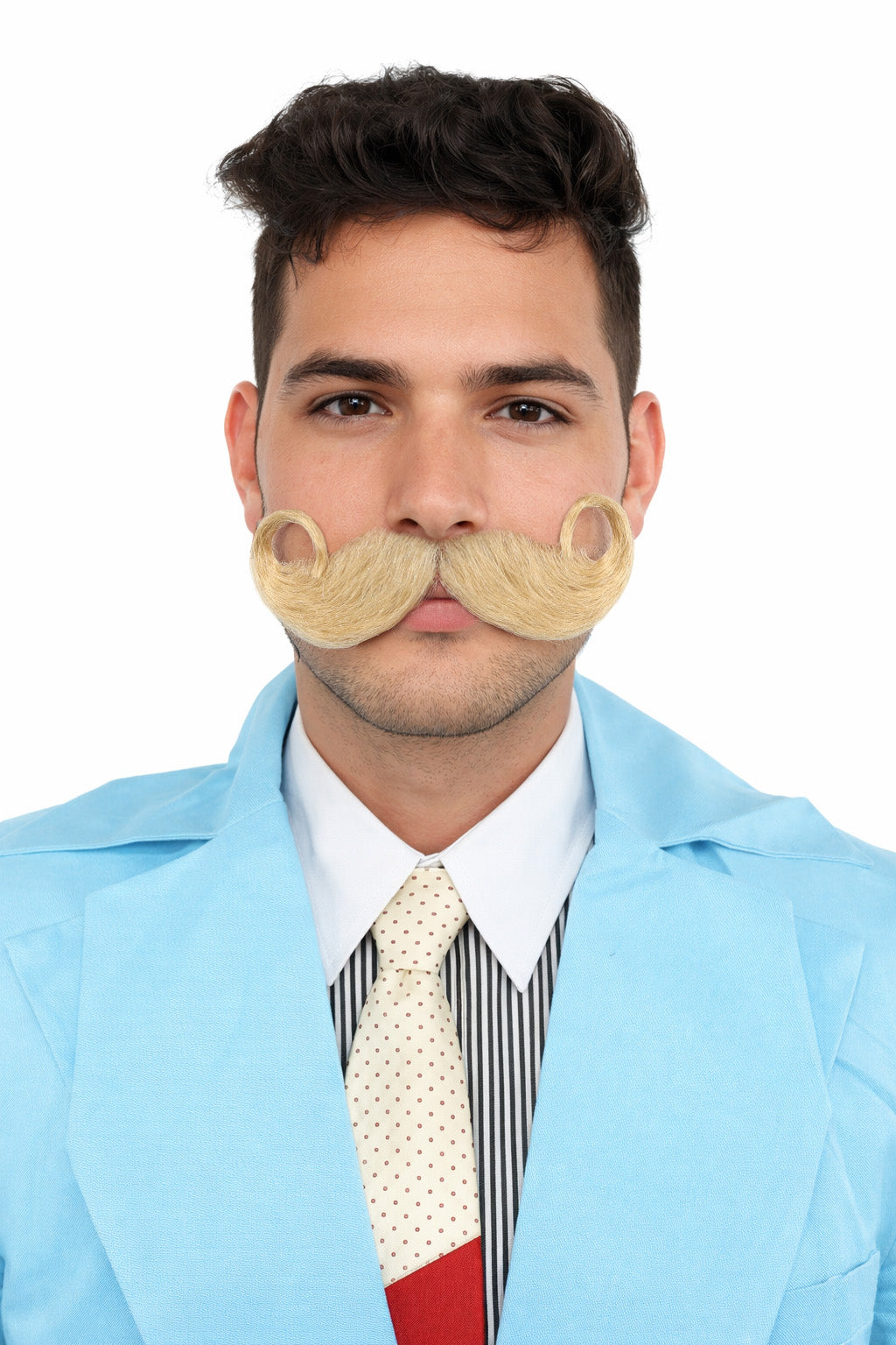 Twisted Mustache | Men's Imperial - HalloweenPartyOnline