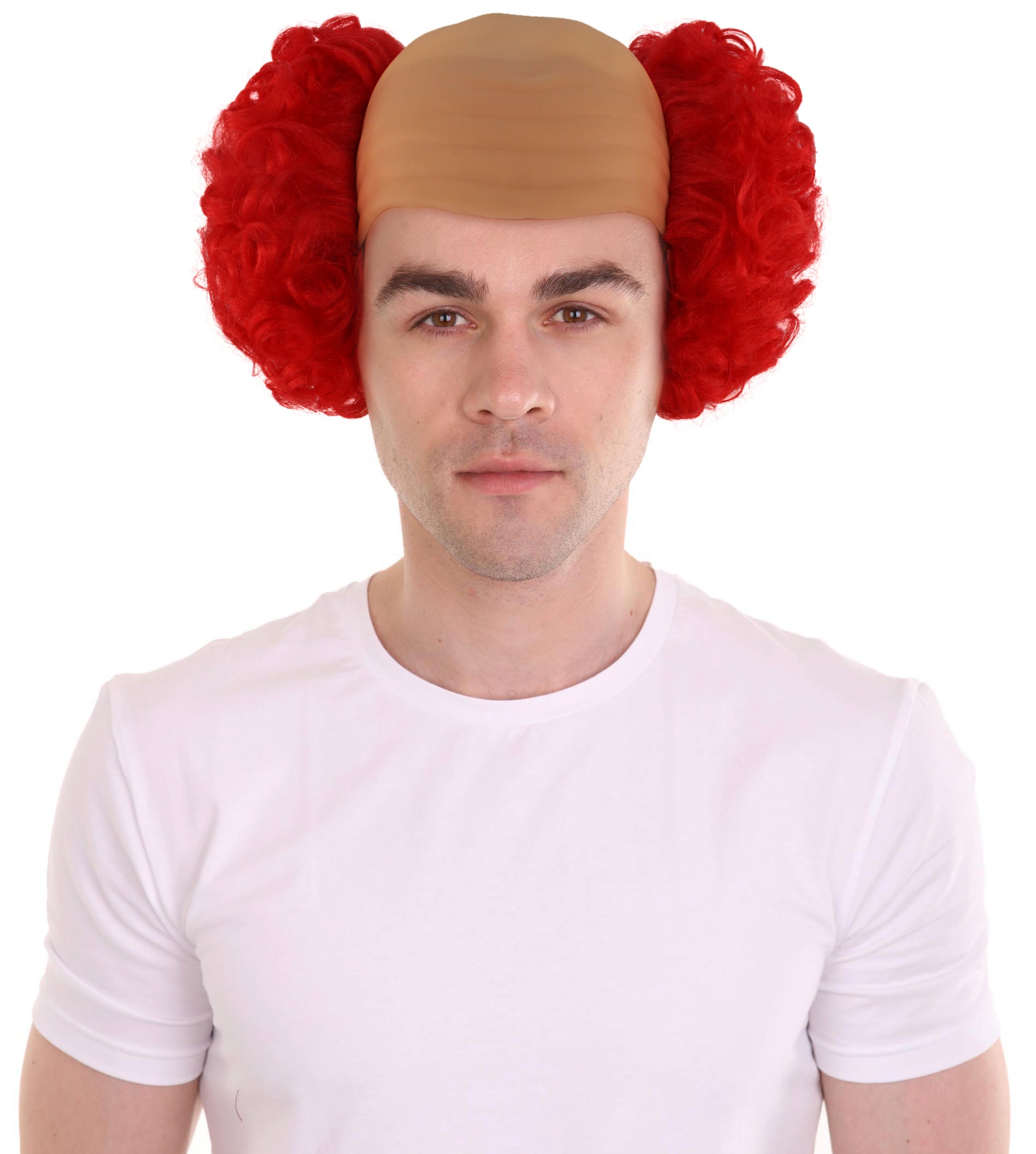 Clown Red Scary Wig | - HalloweenPartyOnline