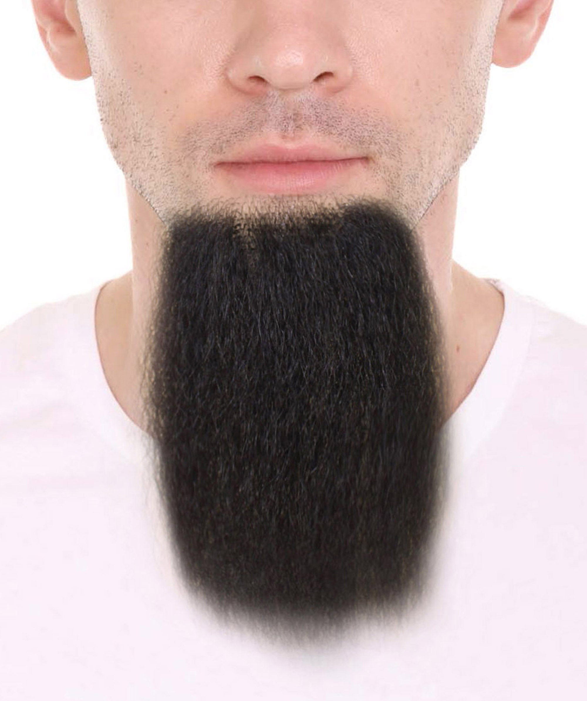 Men's Human Hair Beard Facial Hair I - HalloweenPartyOnline