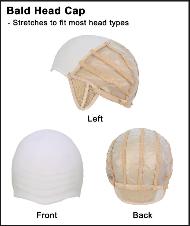 Founding Father Half Bald Wig | - HalloweenPartyOnline