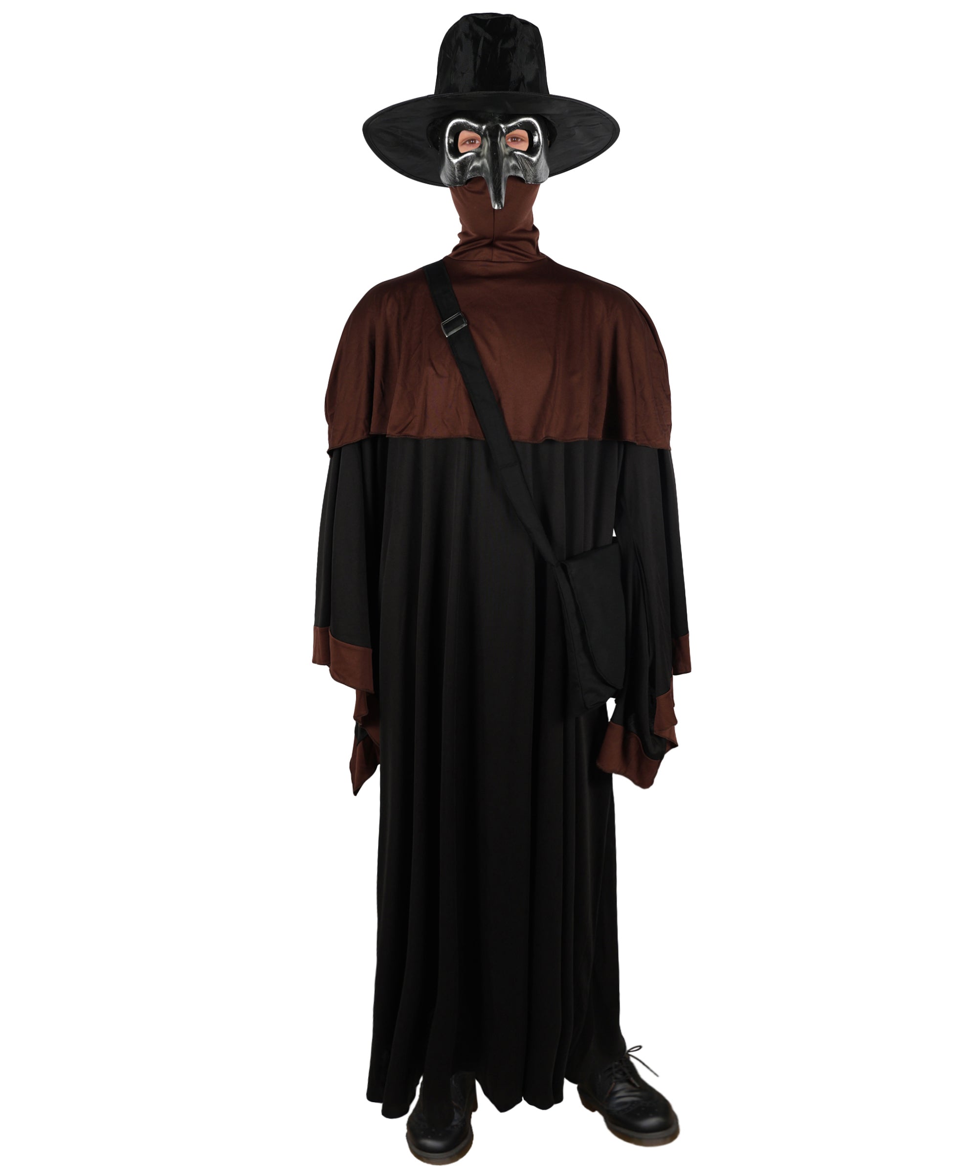 Men’s Plague Doctor Costume Set - Small / Multicolor - HalloweenPartyOnline