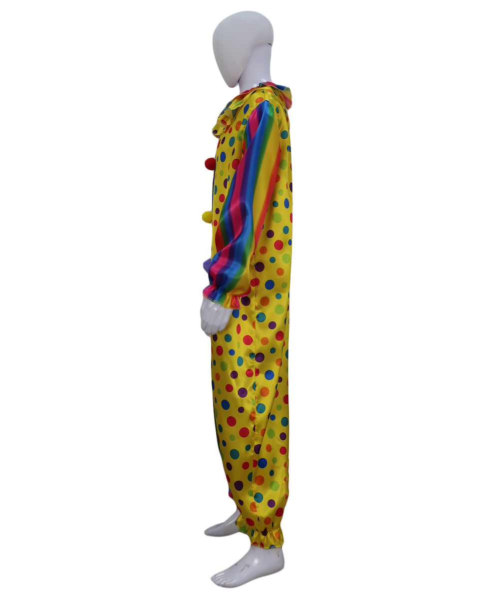 Adult Men's Spots The Clown Jumpsuit Funny Costume | HPO ...