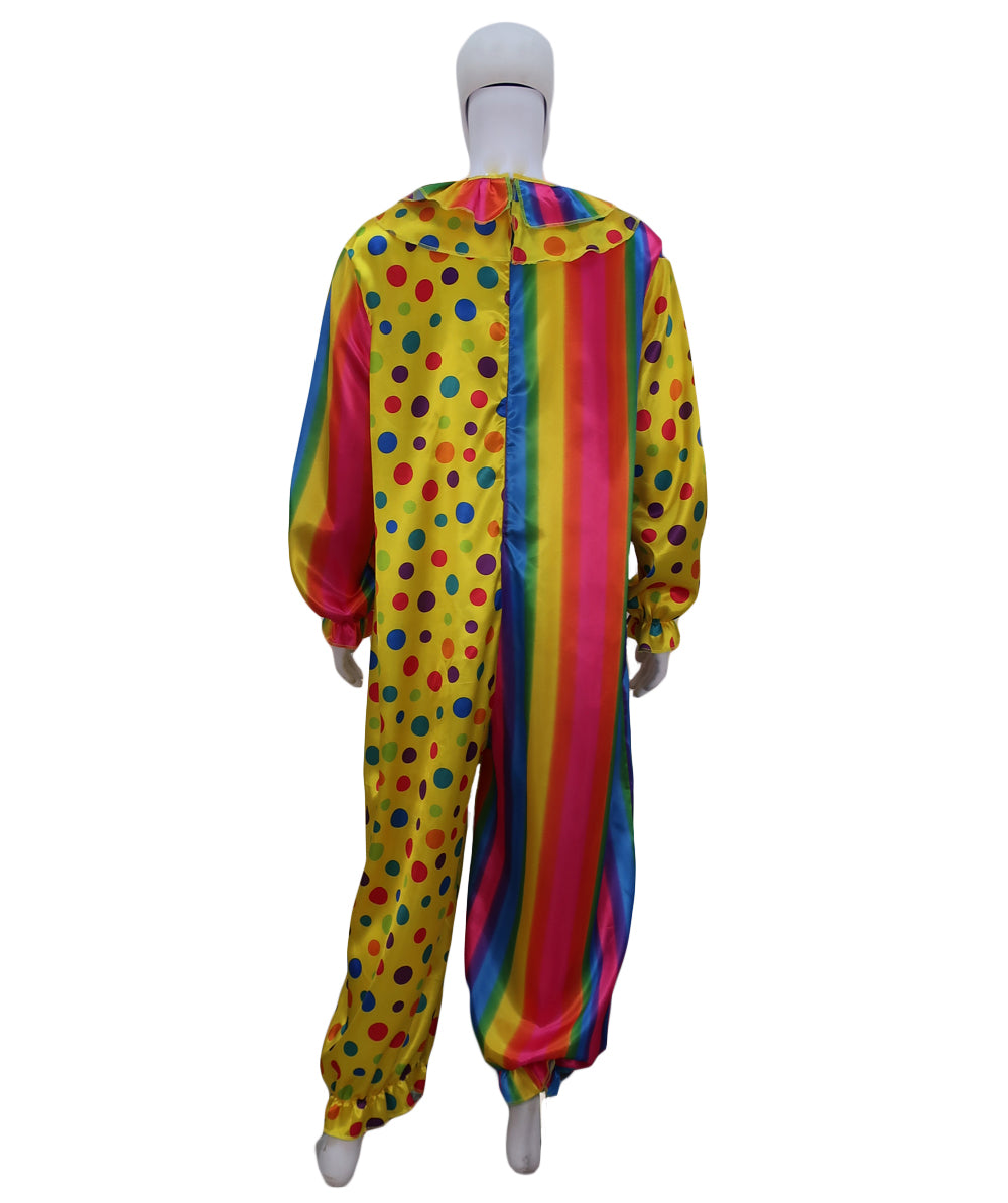 Adult Men's Spots The Clown Jumpsuit Funny Costume | HPO ...