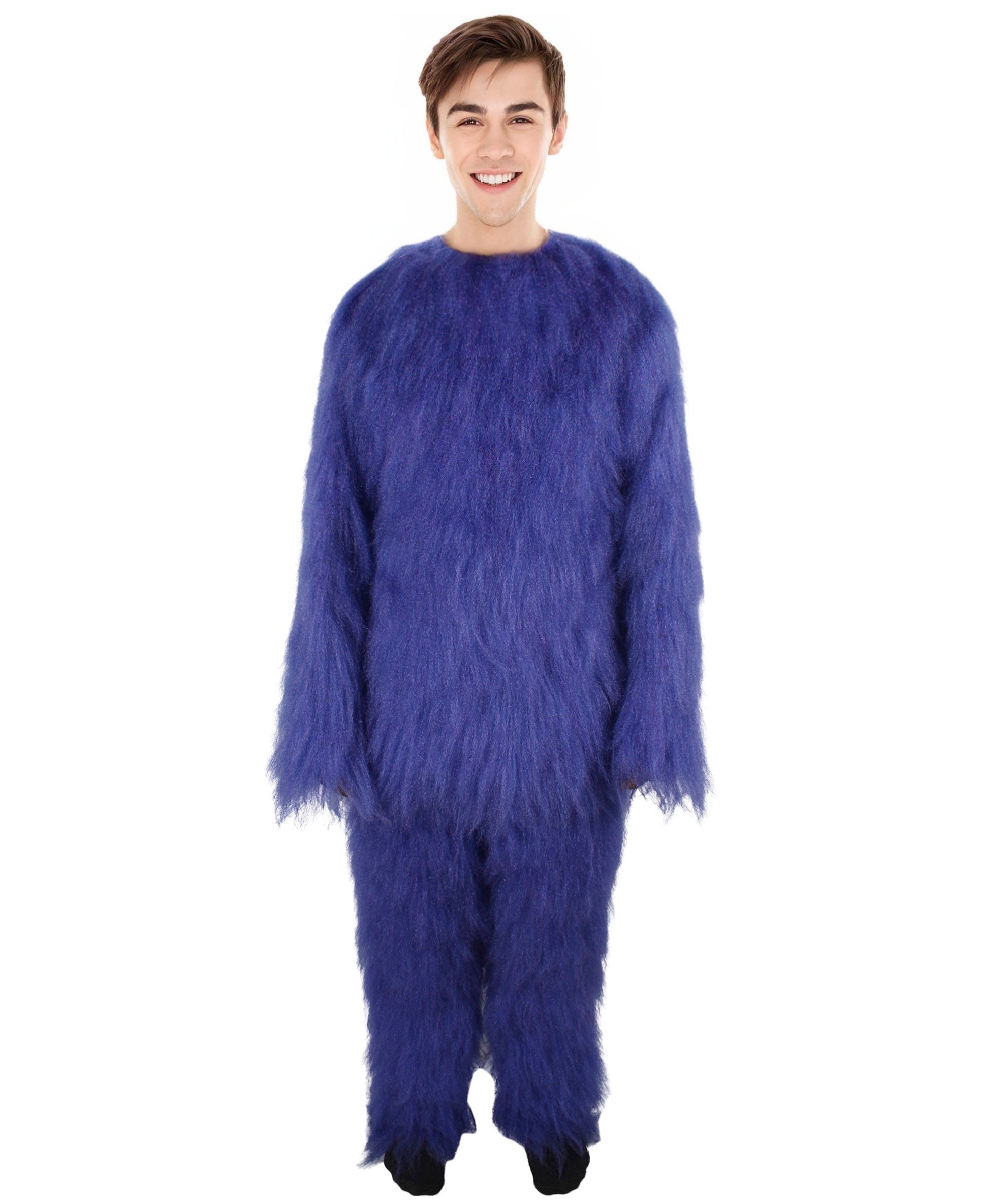 Adult Unisex Cartoon Purple Furry Bug Costume| - Medium / Purple ...