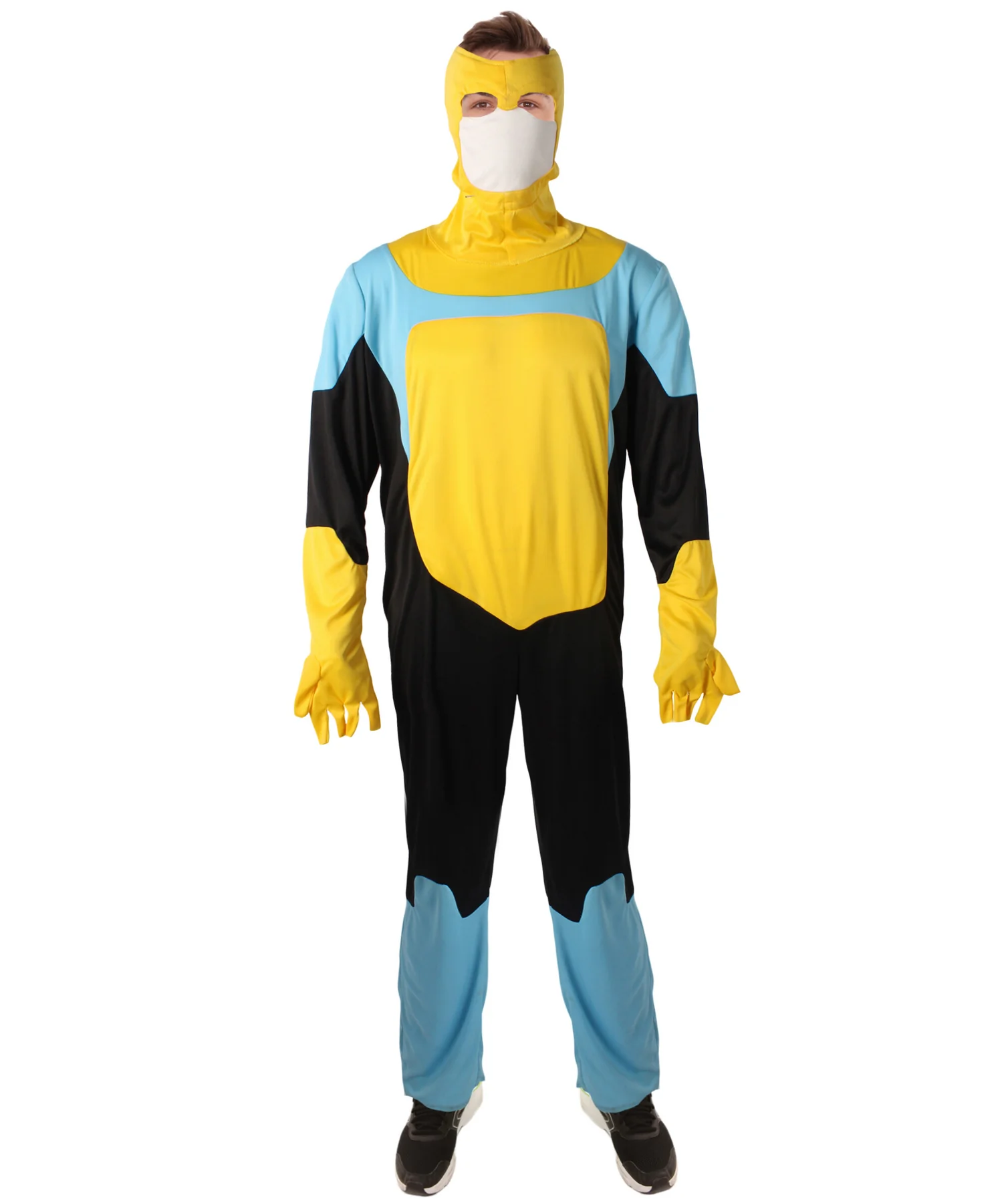 Comic Animated Series Superhero Jumpsuit Costume - Small / Multicolor ...