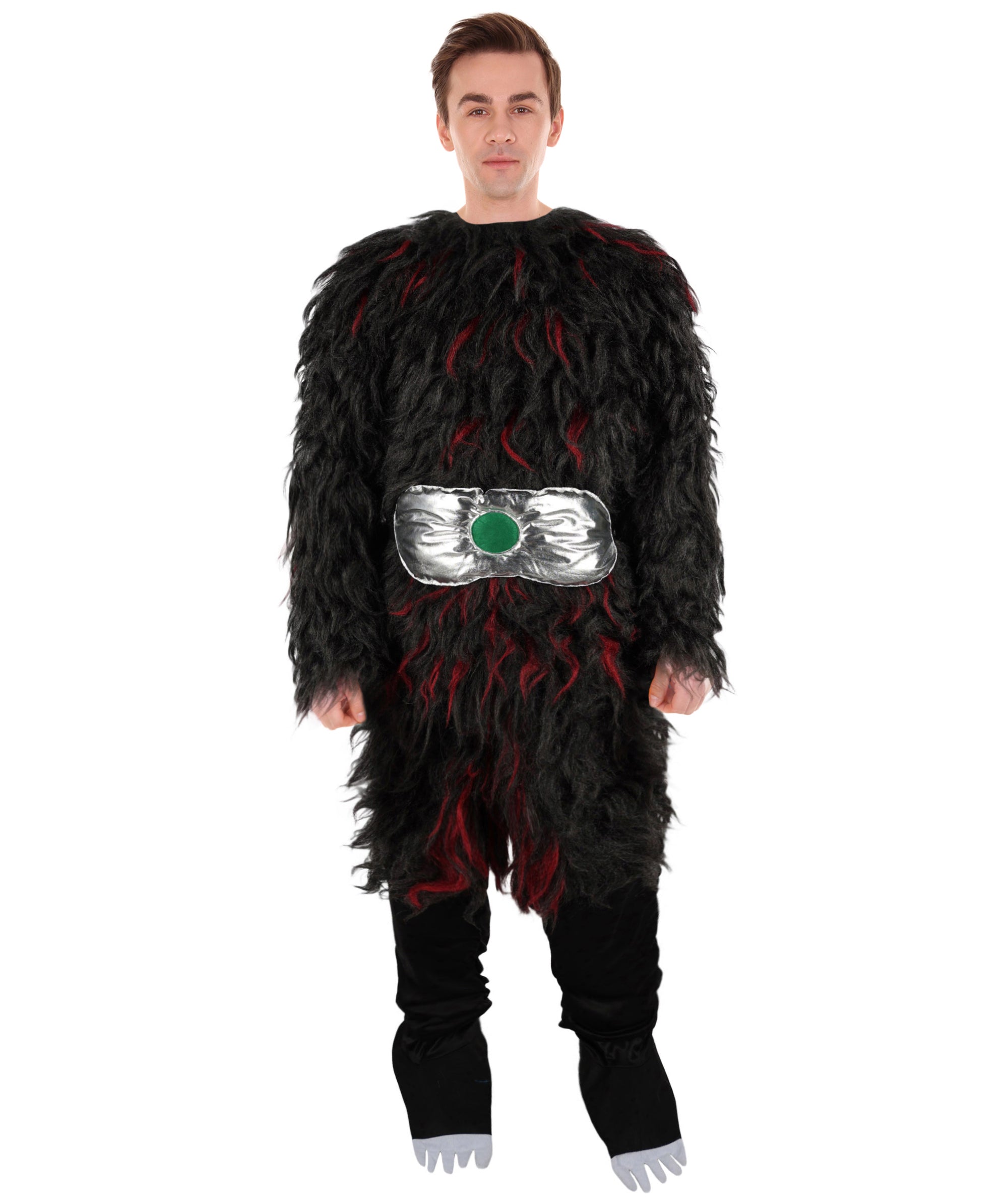 HPO Black Furry Creature Costume, Mask & Bundle , Perfect for Cosplay ...