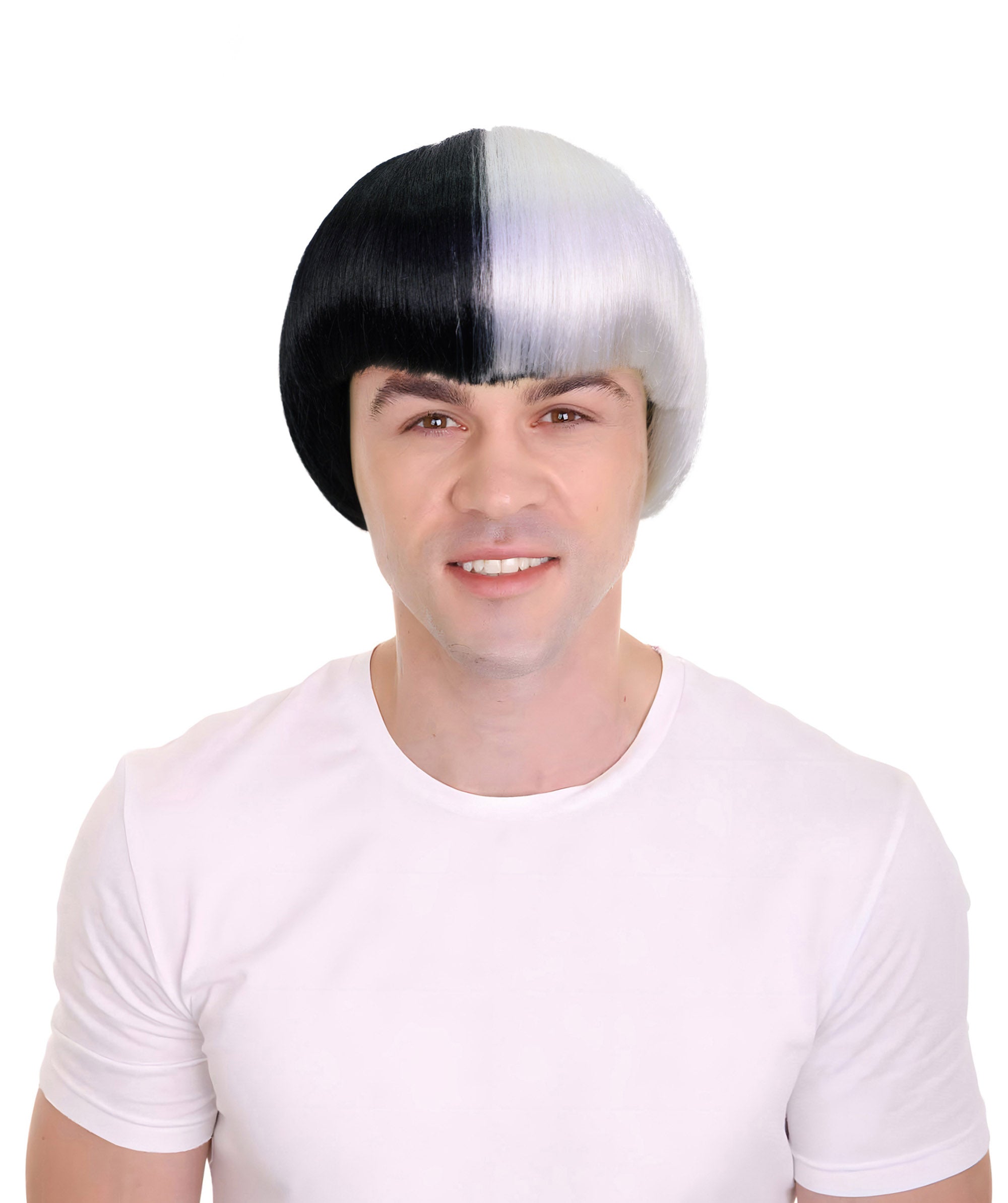 Men's Rapper Short Straight Wig - Adult / Blonde - HalloweenPartyOnline
