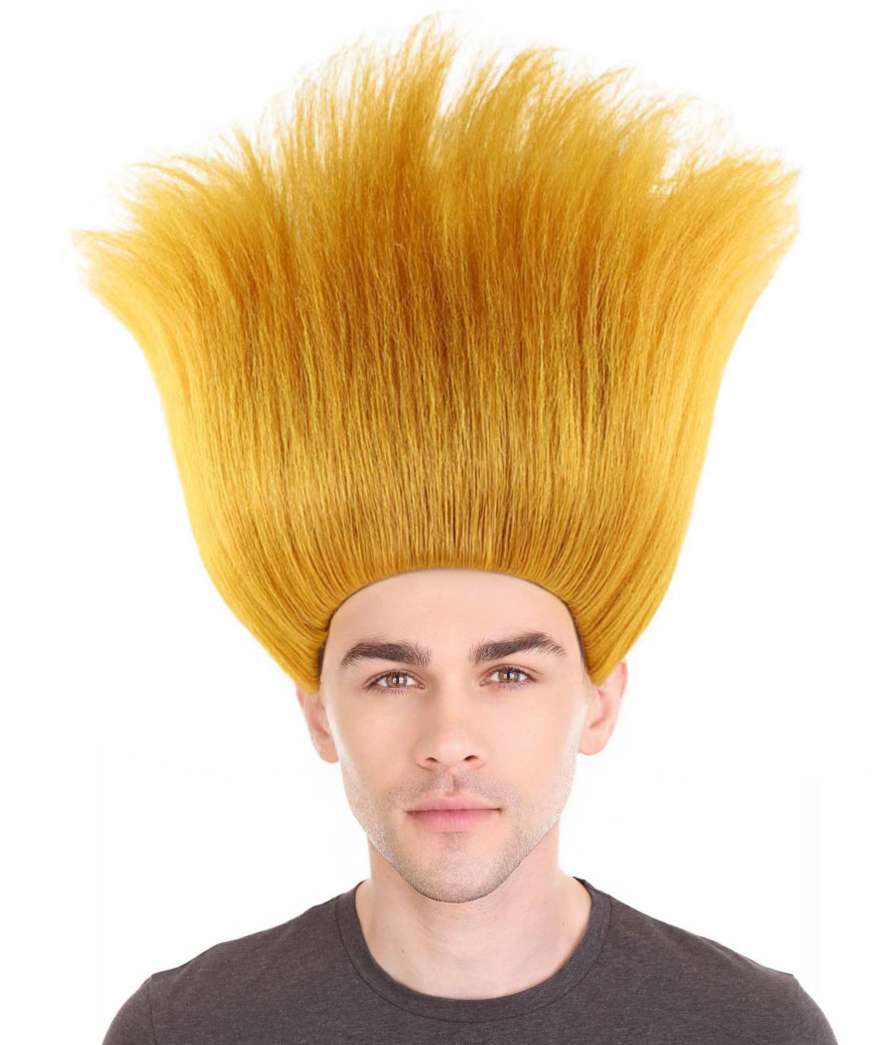 blonde cartoon wigs - HalloweenPartyOnline
