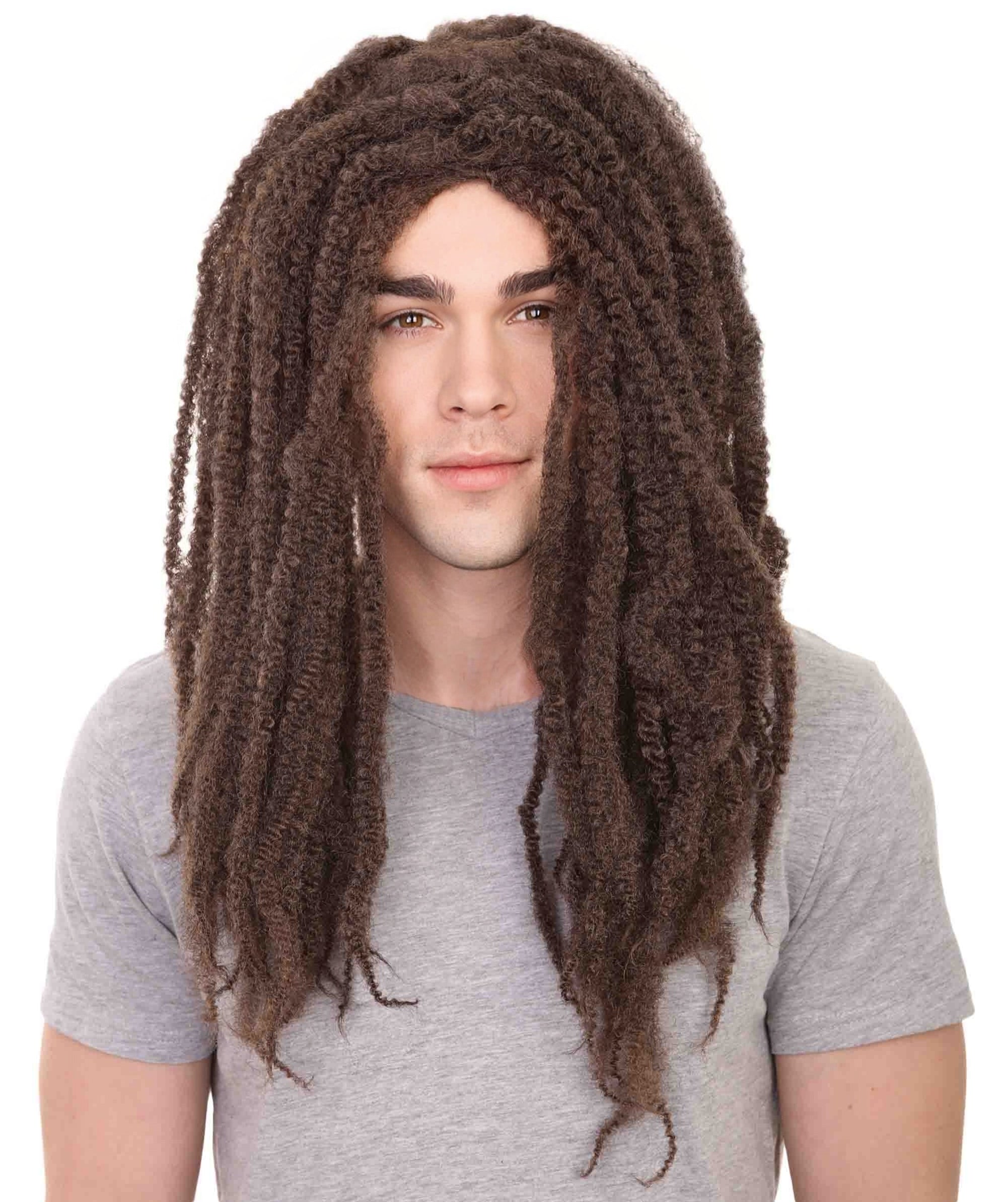 Dreadlocks Style Wig - Adult / Brown - HalloweenPartyOnline
