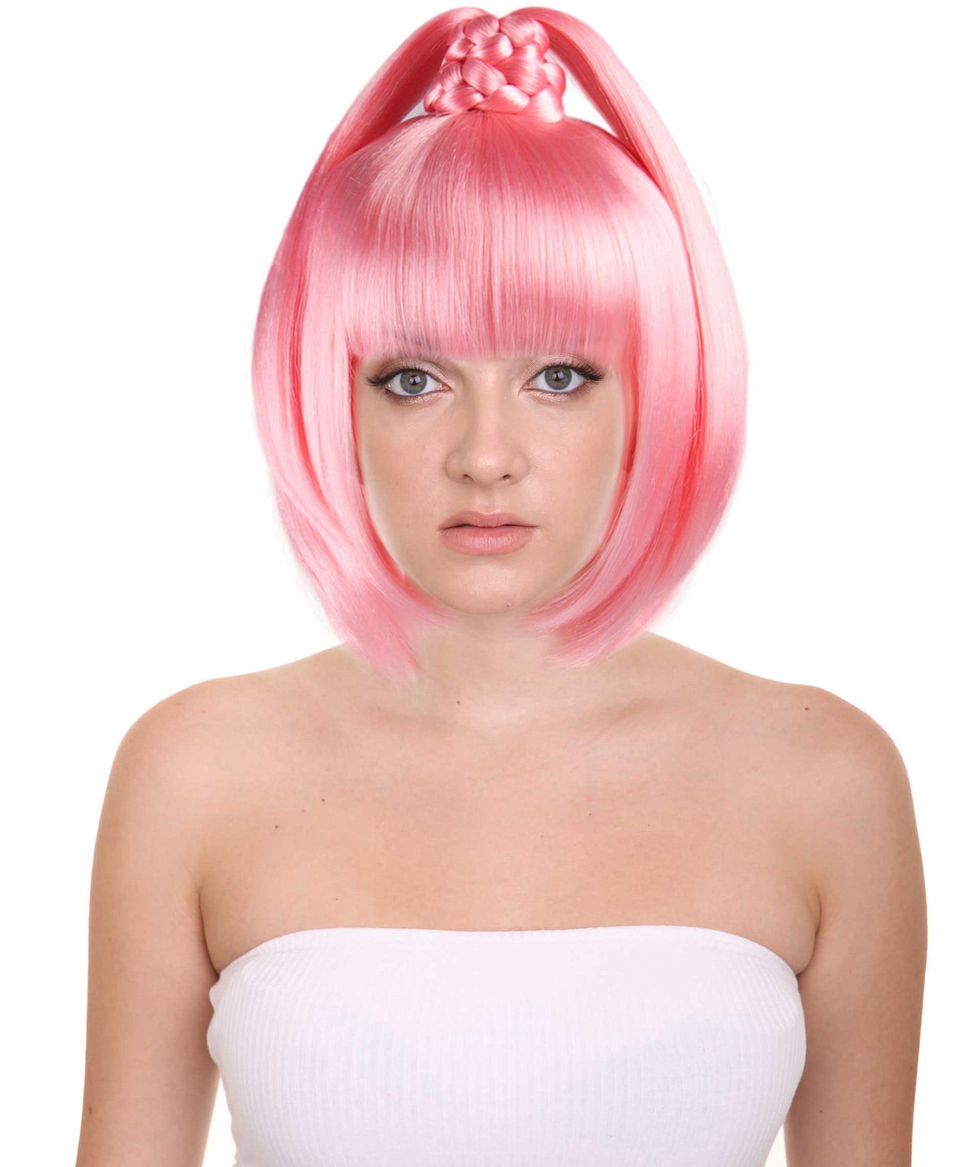 Kawaii Pink Wig - HalloweenPartyOnline