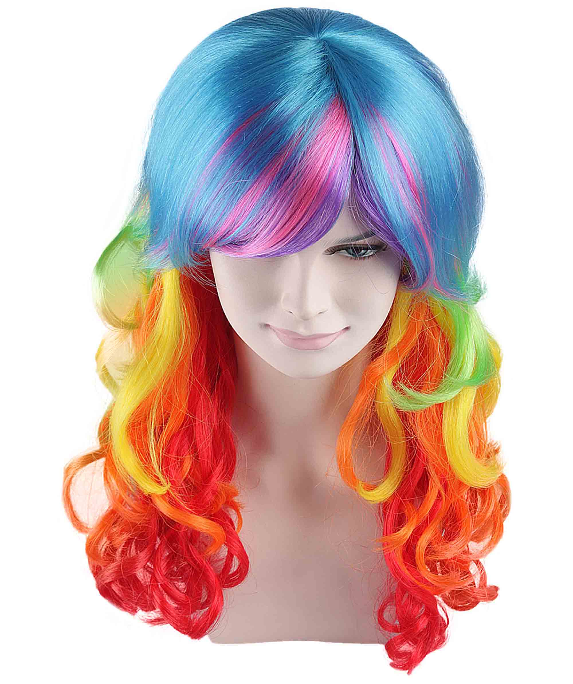 Rainbow Dash Wig Halloweenpartyonline
