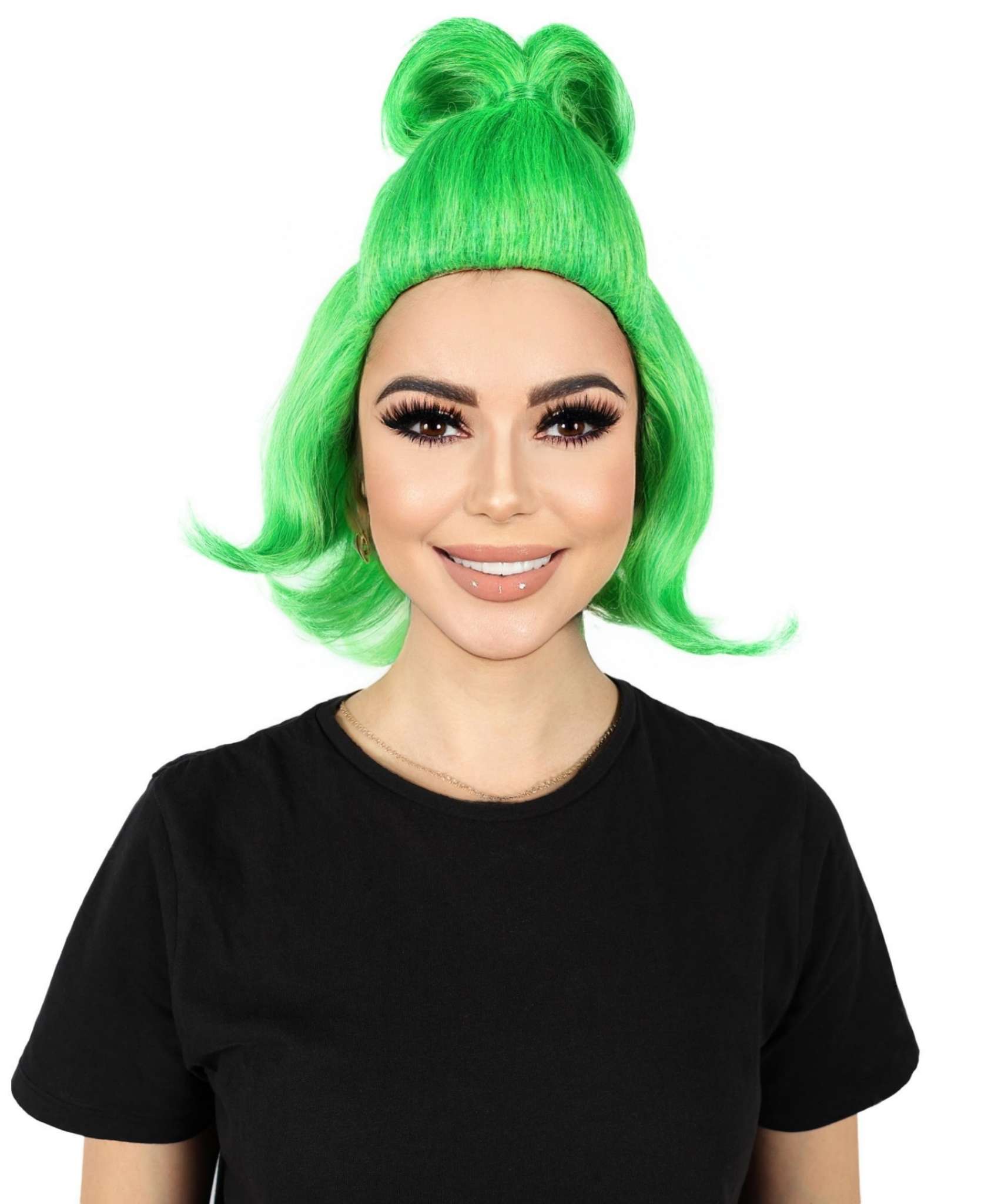 Green Drag Queen Grinch Wig - HalloweenPartyOnline