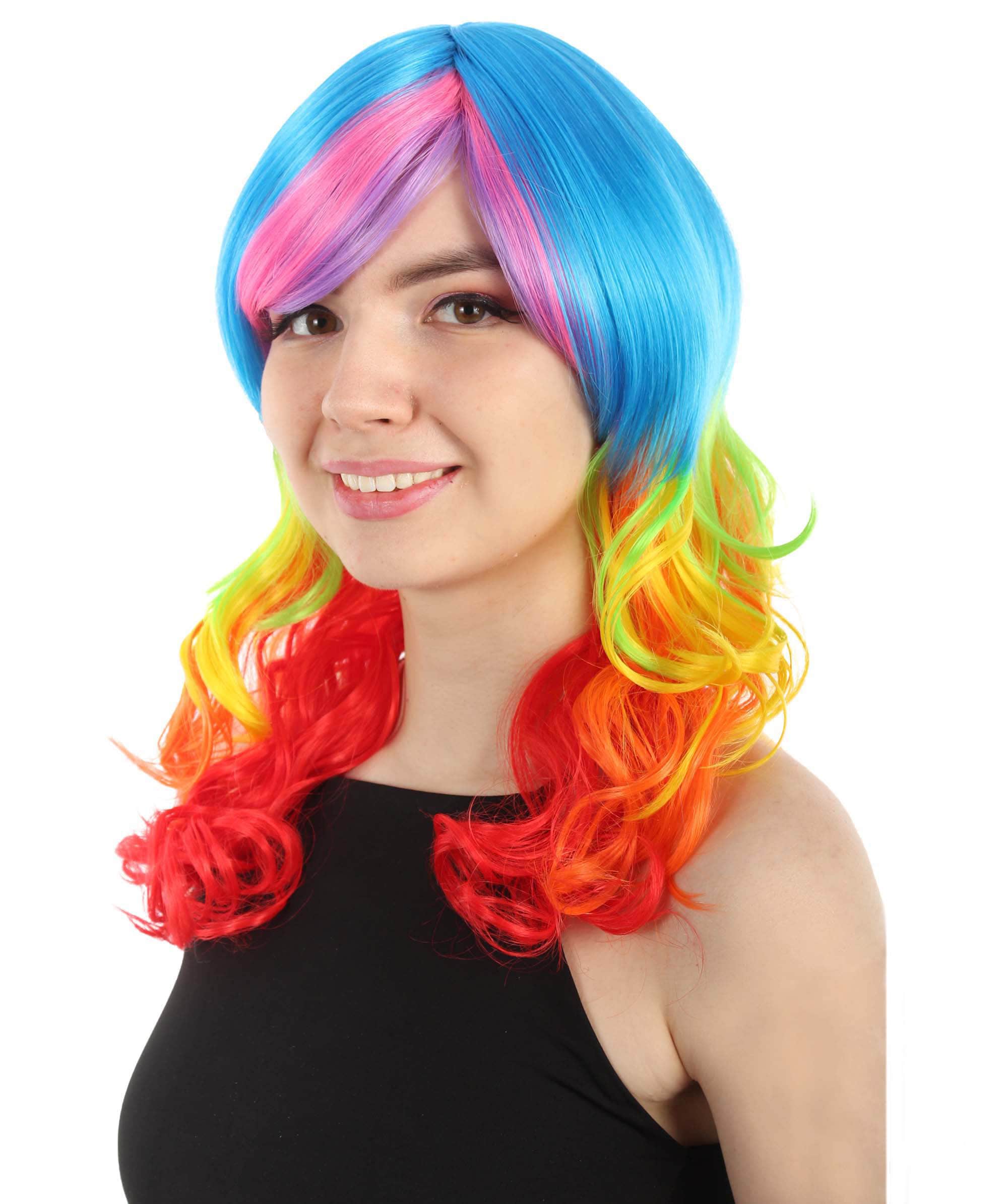 Rainbow Dash Wig Halloweenpartyonline