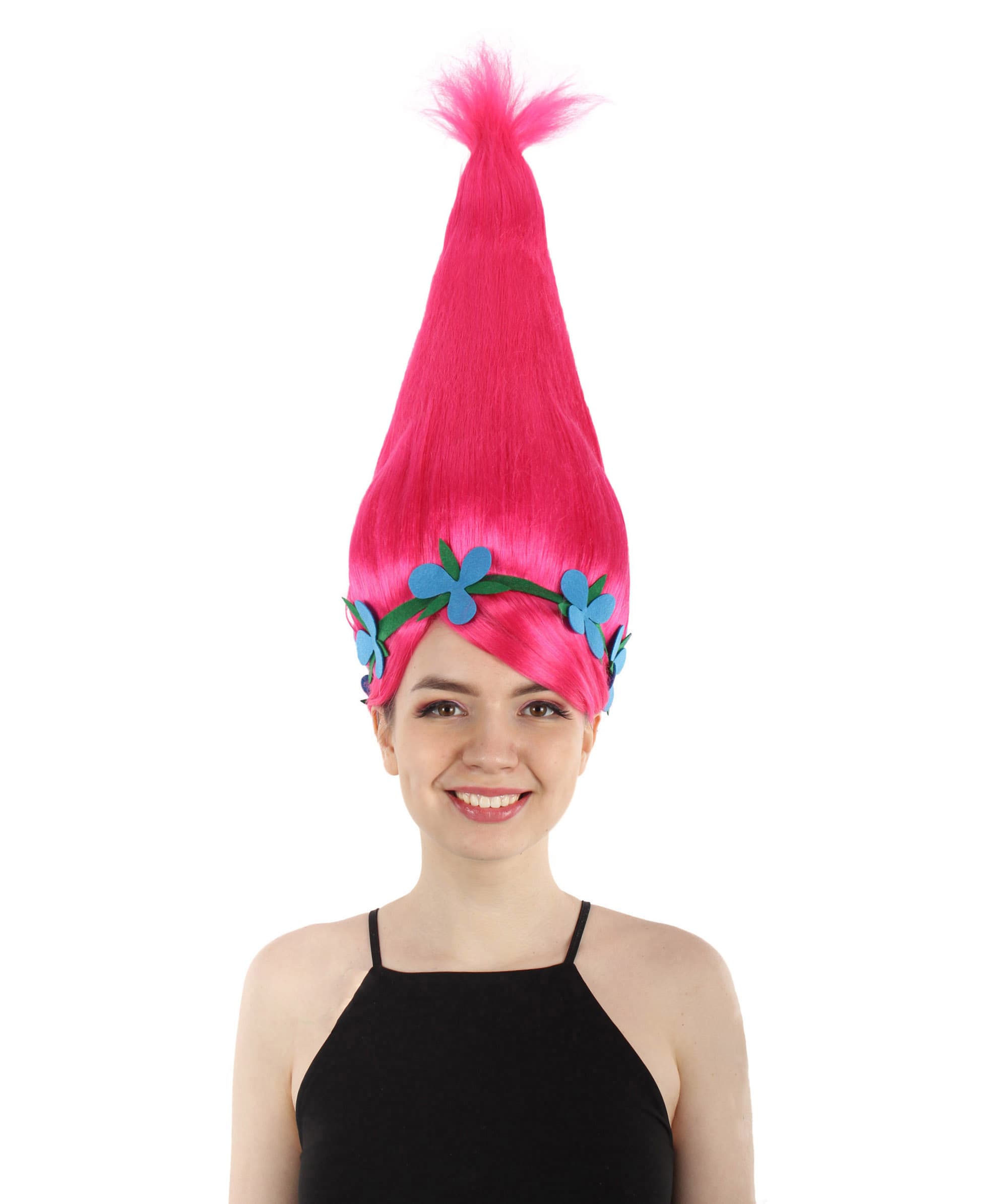Pointy Princess Troll Wig | - HalloweenPartyOnline