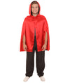 Adult Men's Reversible Hooded Short Cape Costume | HPO ...
