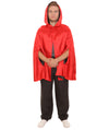 Adult Men's Reversible Hooded Short Cape Costume | HPO ...
