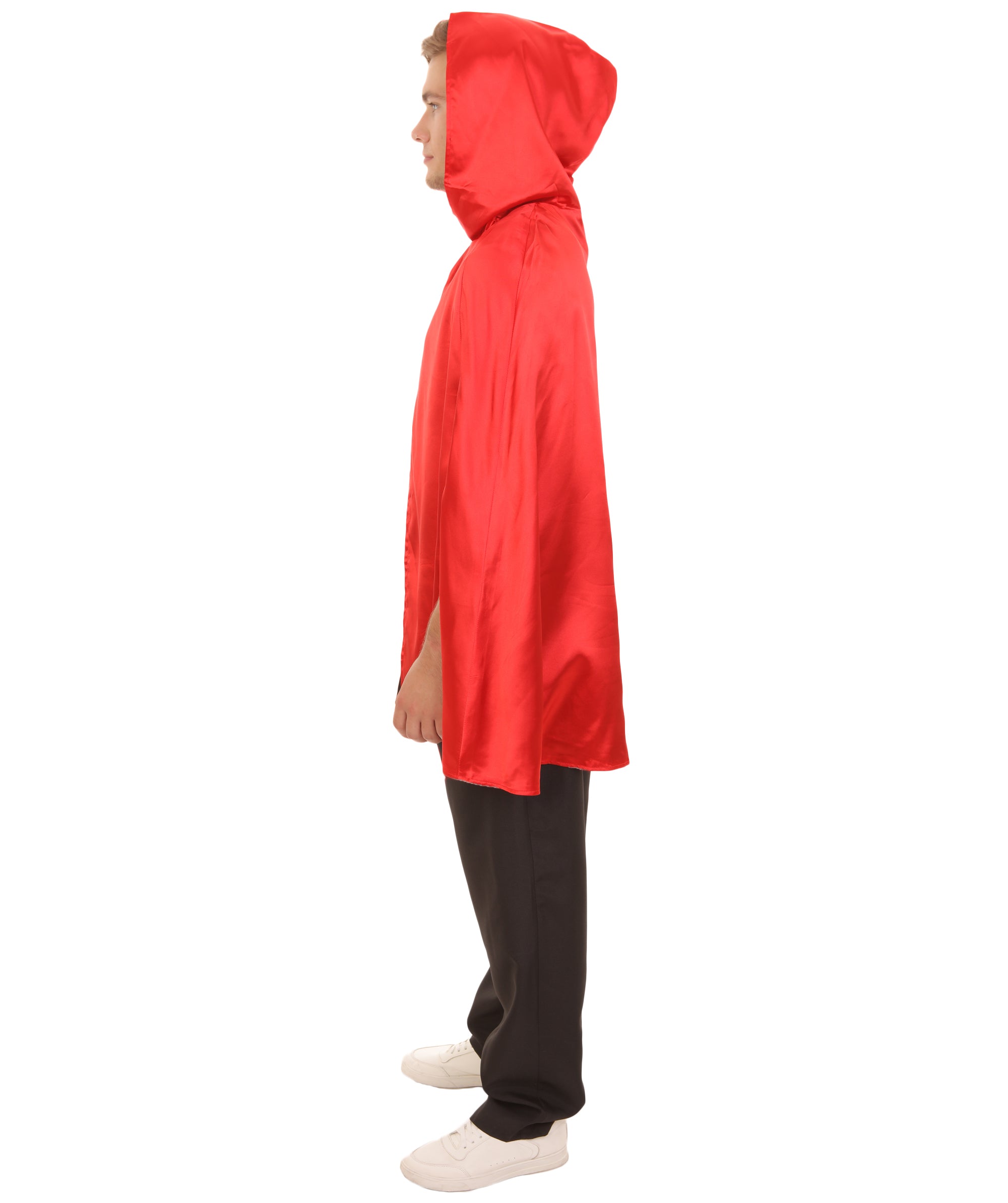 Adult Men's Reversible Hooded Short Cape Costume | HPO ...