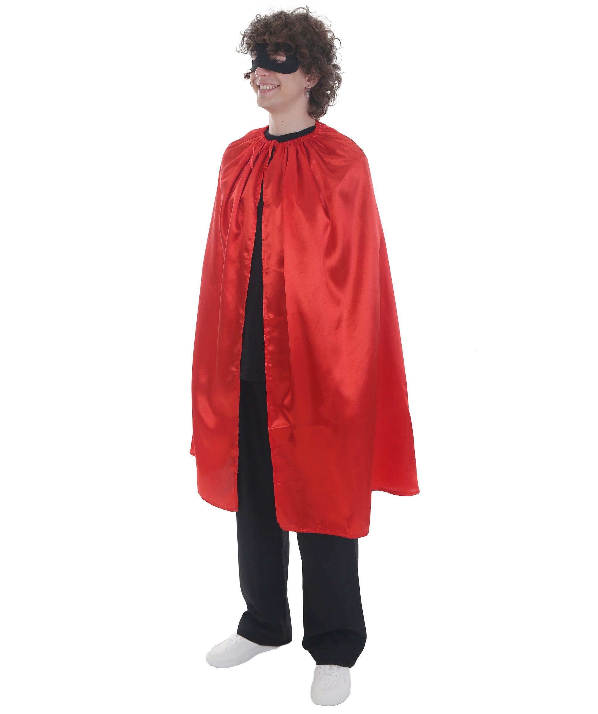 Adult Men's Superhero Cape with Mask Set Multiple Color Costume ...
