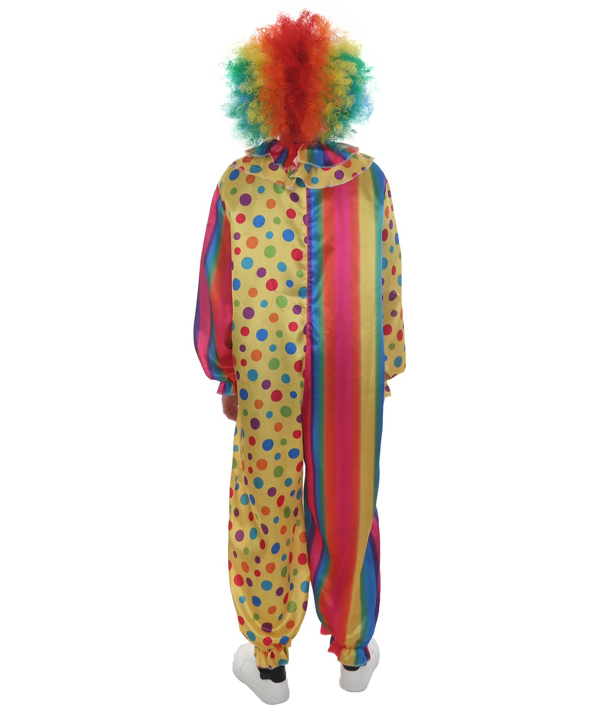 Adult Men's Spots The Clown Jumpsuit Funny Costume | HPO ...