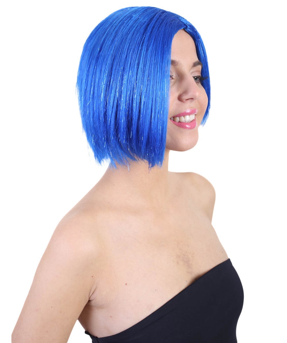 Blue Sexy Cosplay Party Halloween Wig - HalloweenPartyOnline
