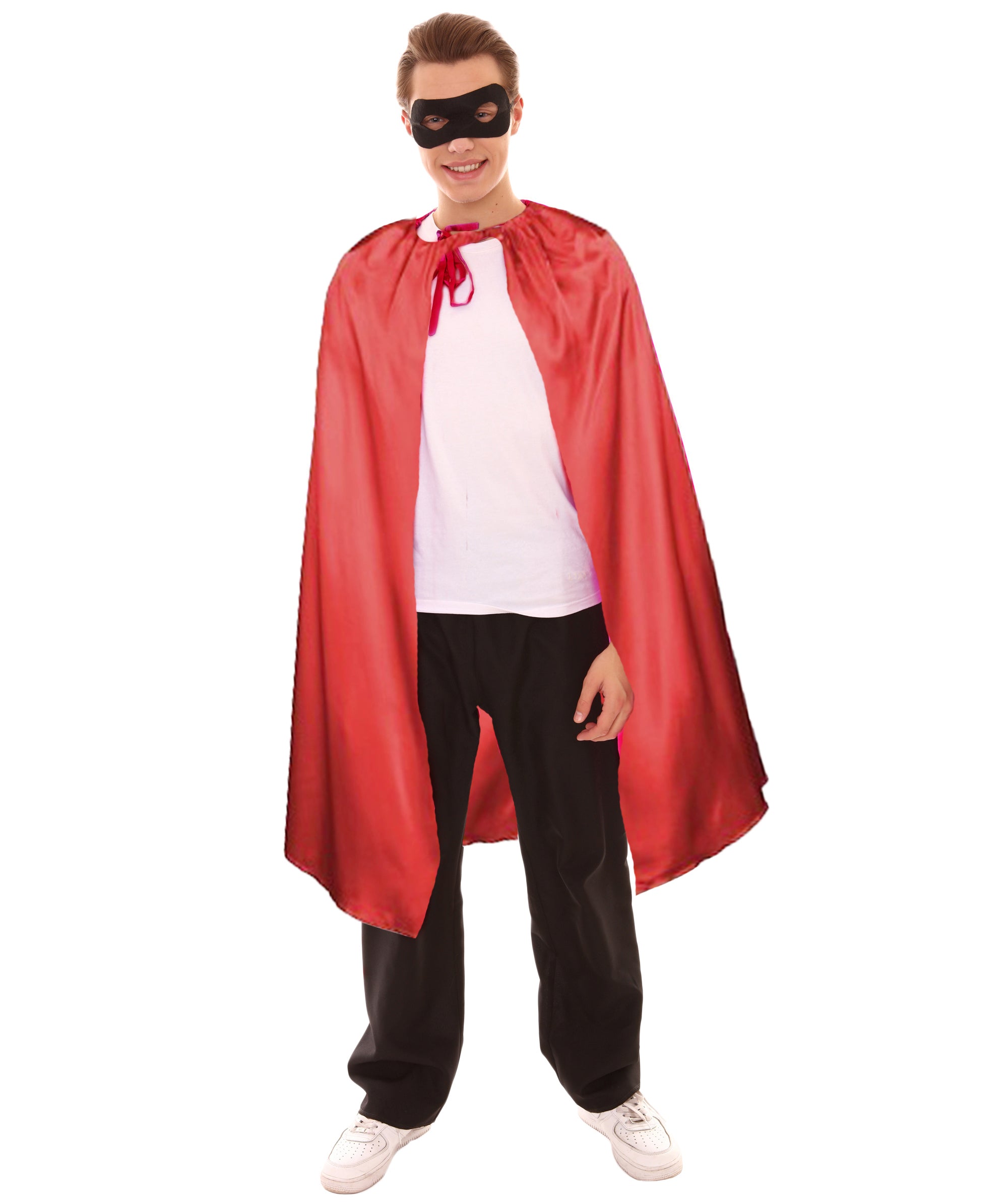 Adult Men's Superhero Cape with Mask Set Multiple Color Costume ...