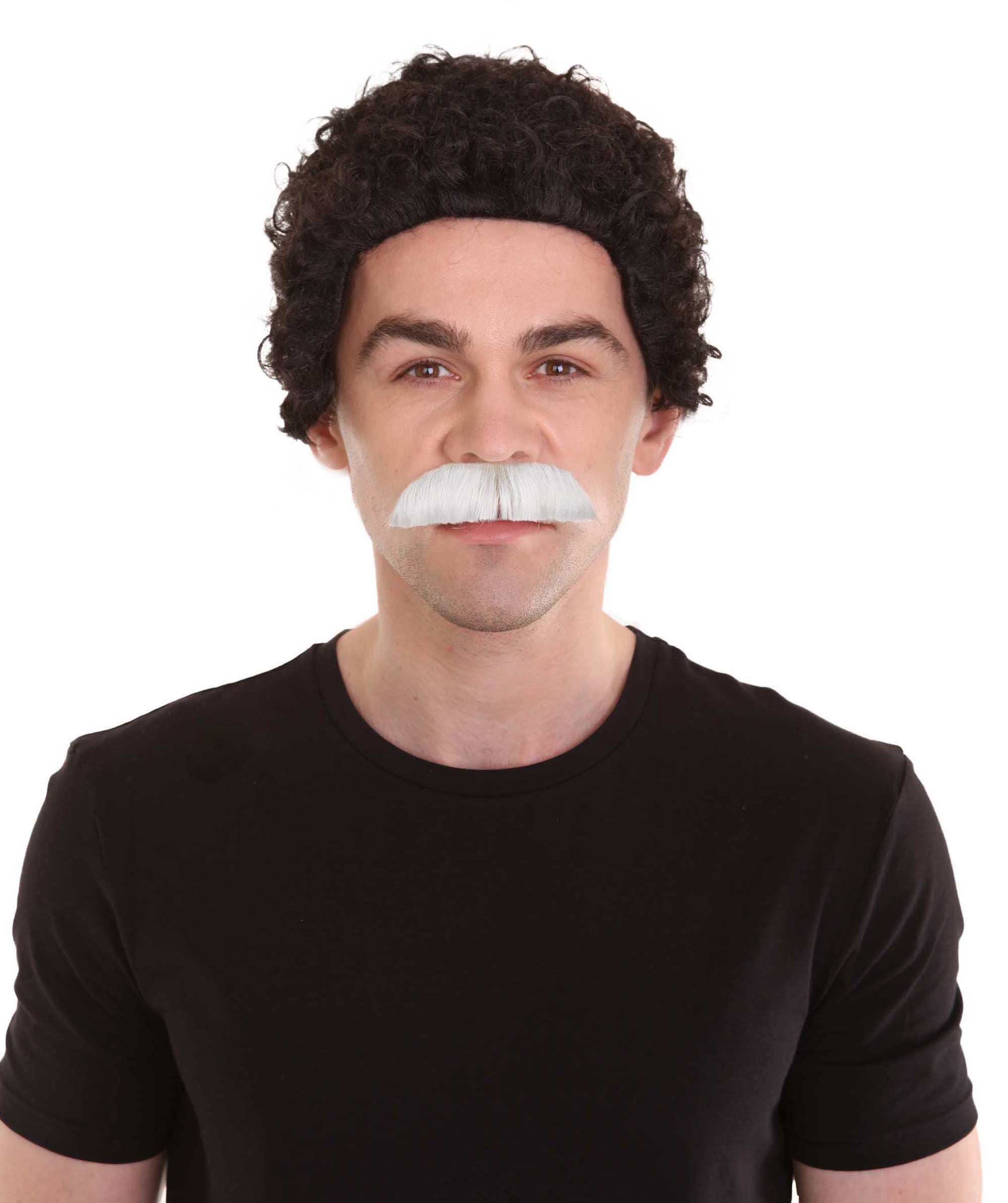 Human Facial Hair Mustache - HalloweenPartyOnline