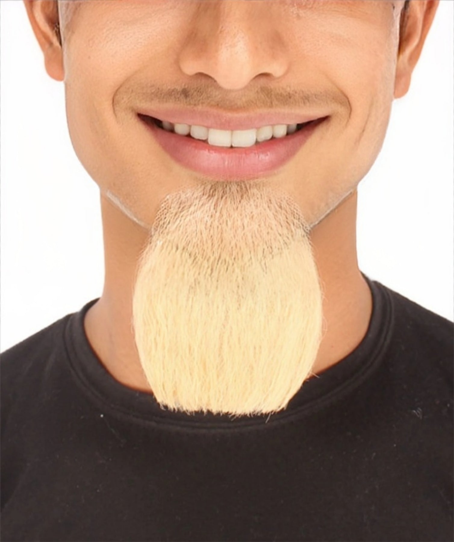 Goatee Human Hair Beard | - HalloweenPartyOnline