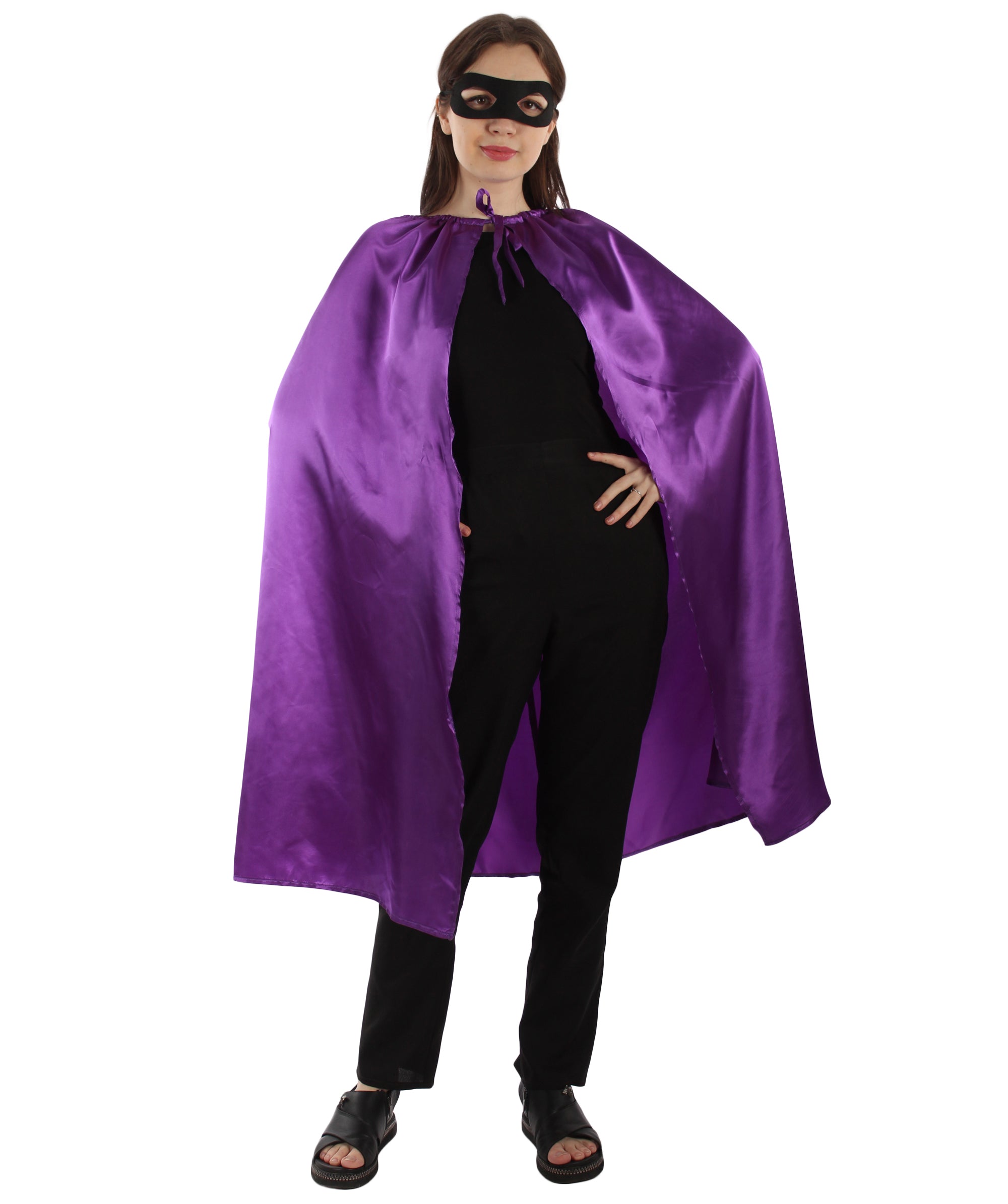 Adult Men's Superhero Cape with Mask Set Multiple Color Costume ...