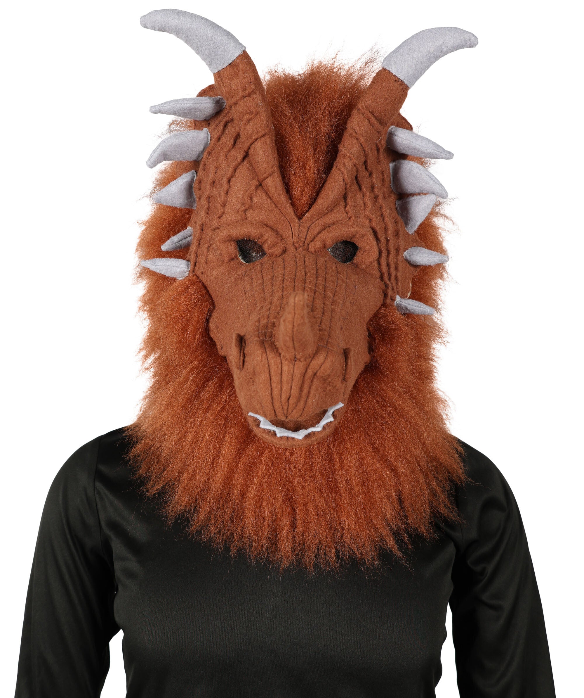 HPO Adult Unisex Furry Monster 72-inch Full-Body Brown Beast Costume S ...