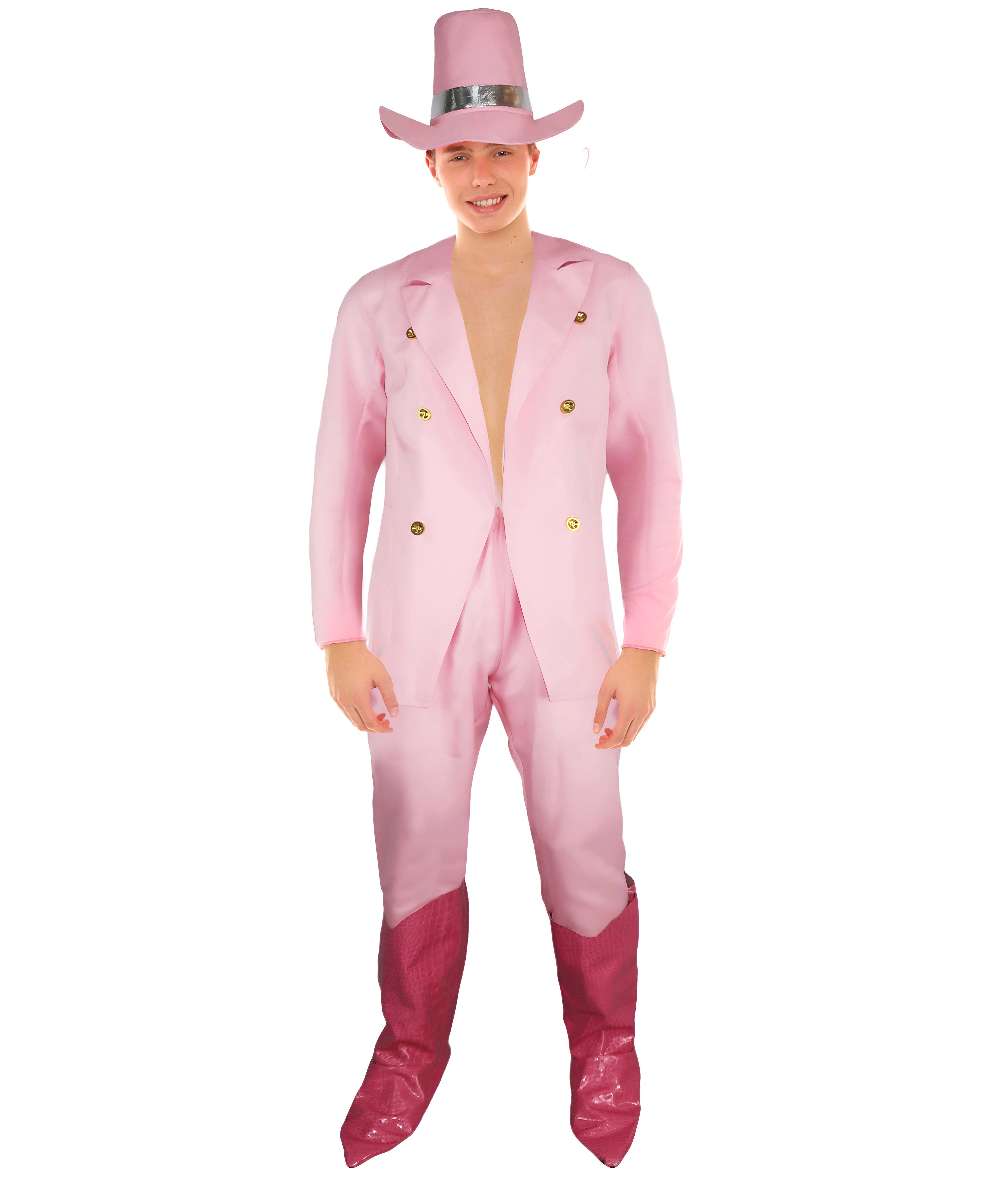 American Singer Pink Costume - Small / Pink - HalloweenPartyOnline