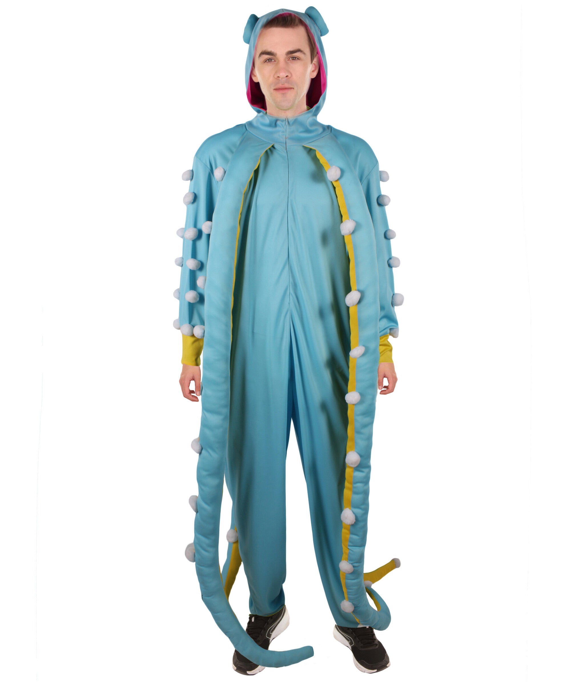Men's Full Length Creature Costumes - Small / Blue - HalloweenPartyOnline