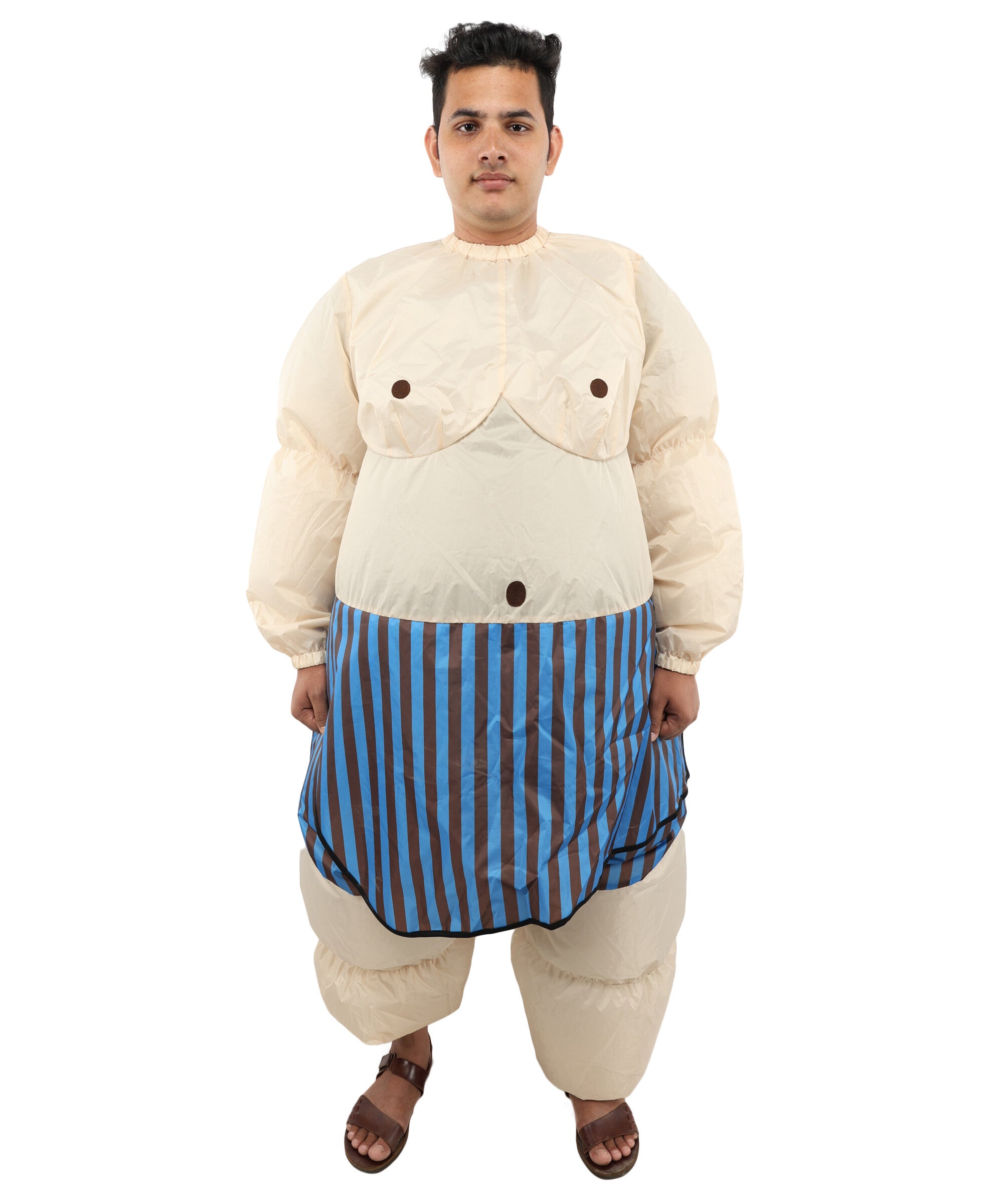 HPO Adult Inflatable Wrestler Costume | Funny Sumo-Style Blow-Up Suit ...
