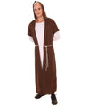 Adult Men's Joseph Religious Costume | Brown and White Cosplay Costume ...