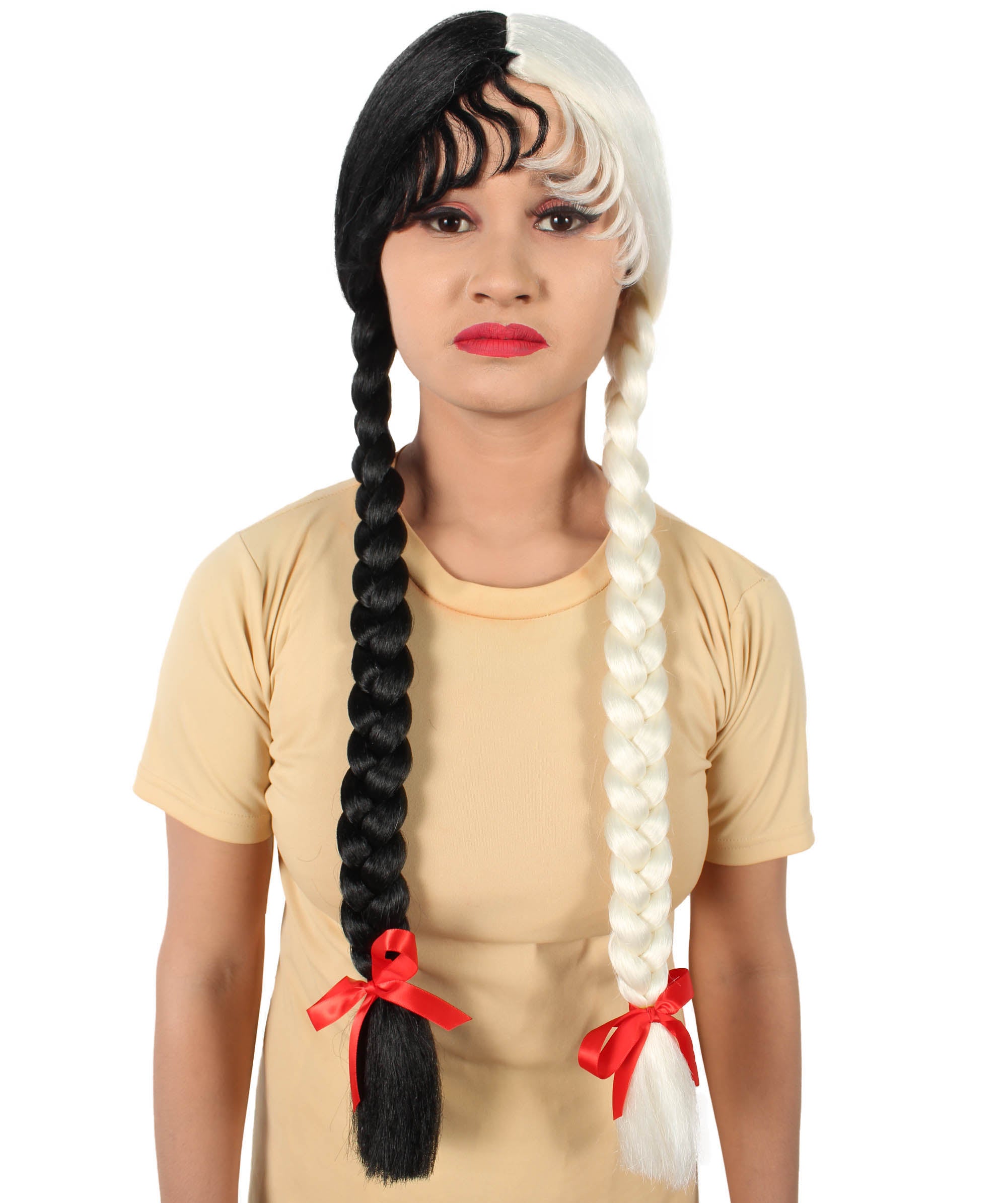 Dutch Girl Long Blond Braided Yellow Cosplay Wig | HPO ...
