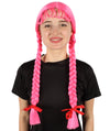 Dutch Girl Long Blond Braided Yellow Cosplay Wig | HPO ...