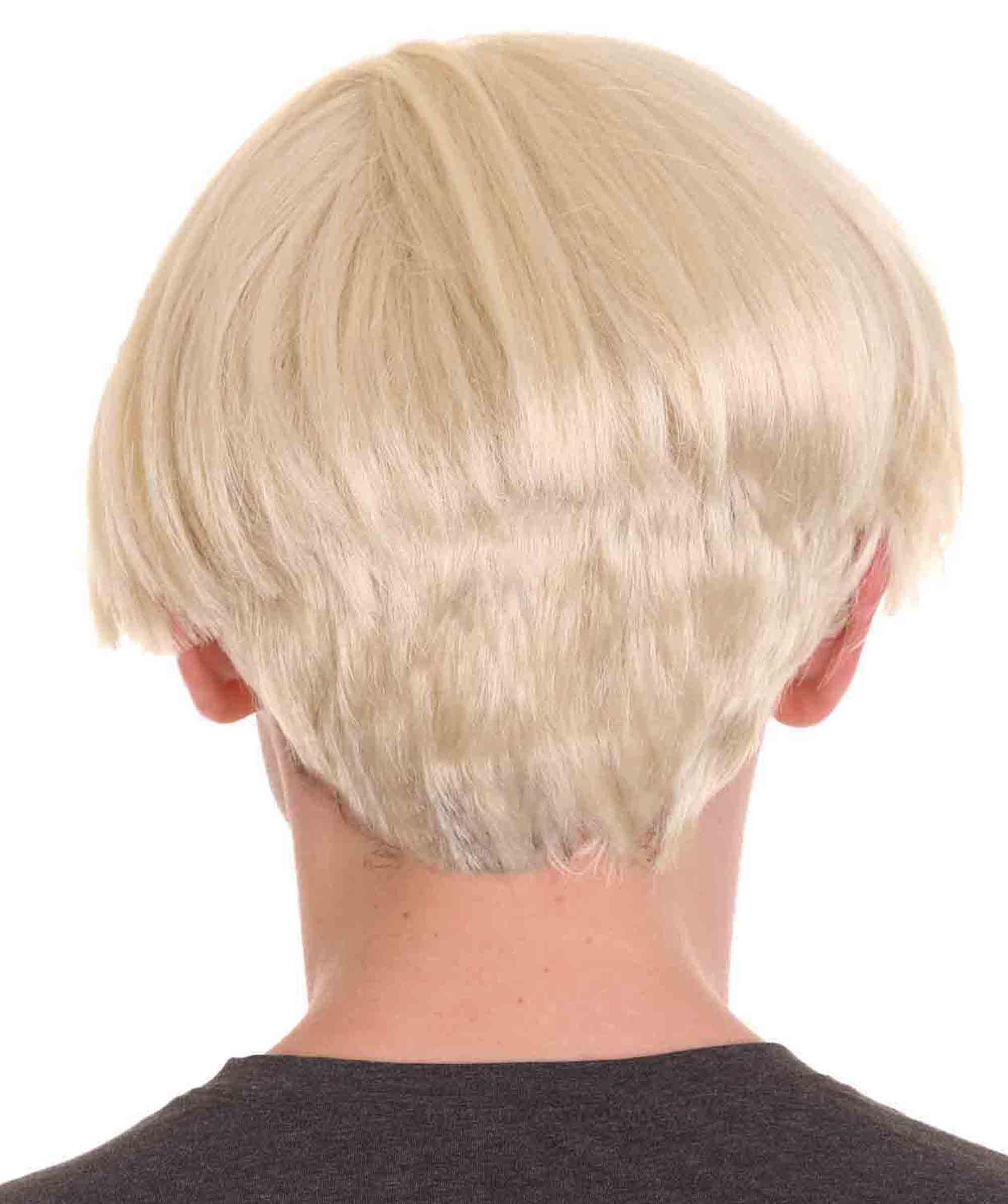 Men's Rapper Short Straight Wig - Adult / Blonde - HalloweenPartyOnline