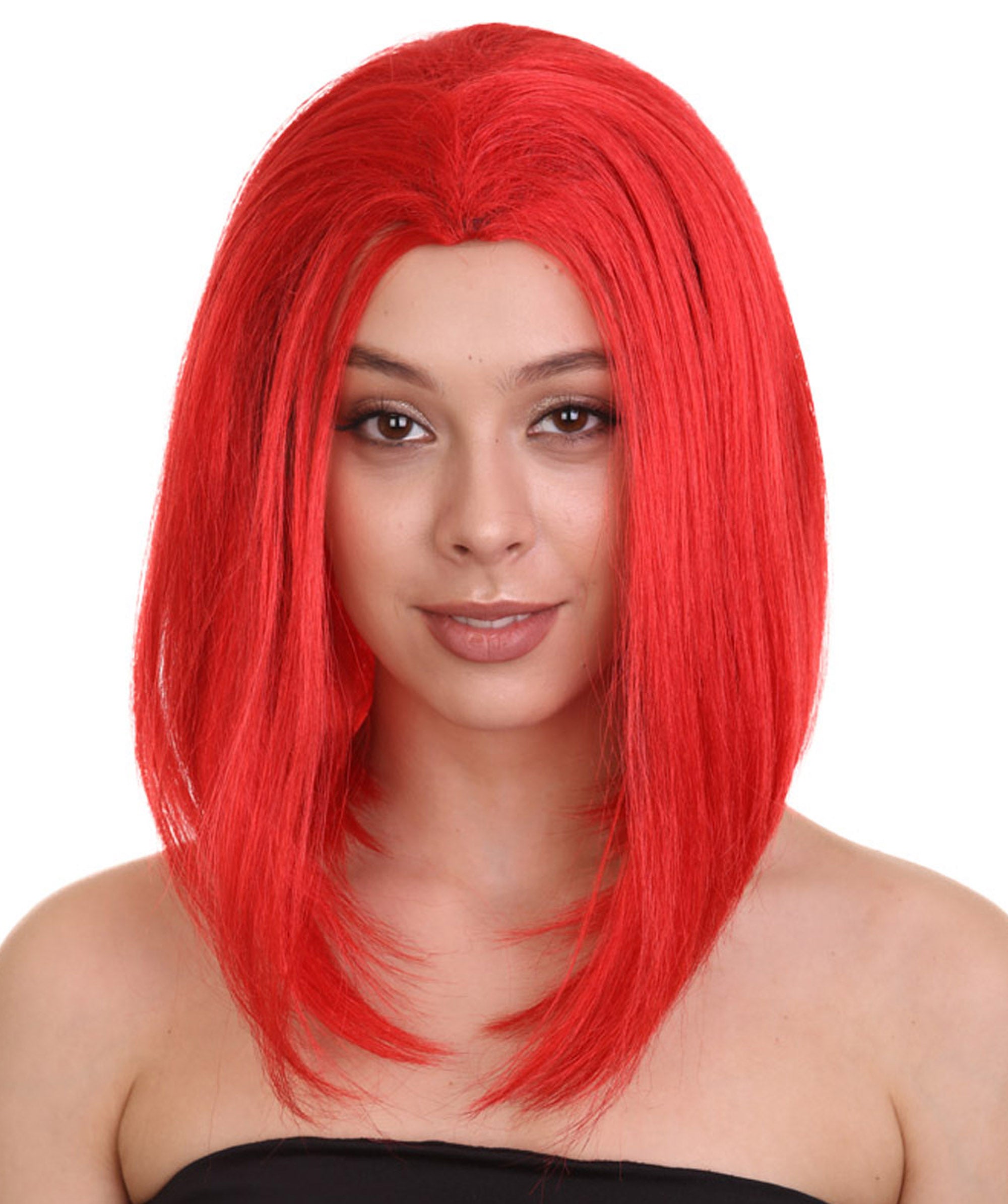 Red Hair Female Superhero Wig - HalloweenPartyOnline