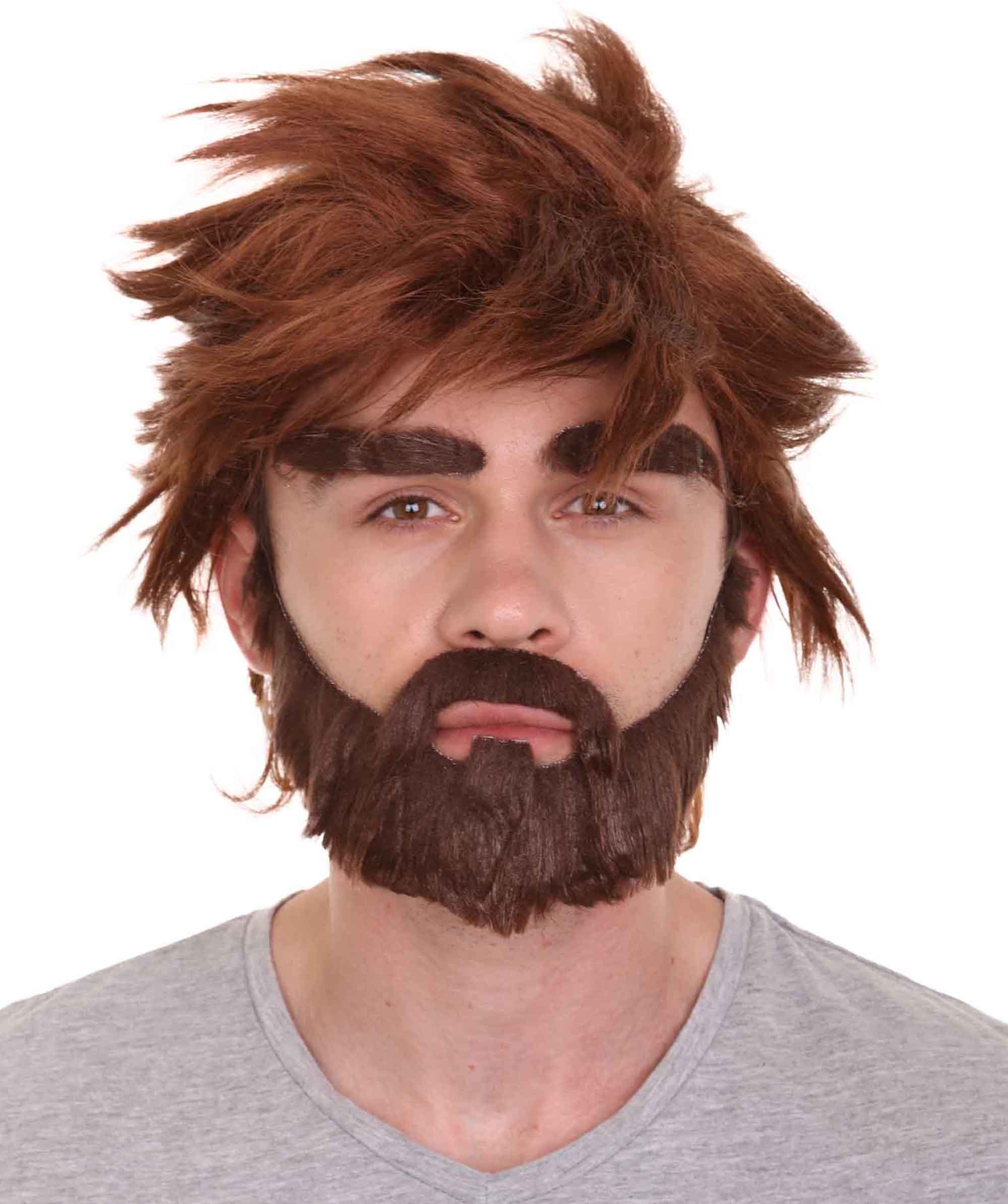 Burgundy Movie Character Wig - HalloweenPartyOnline