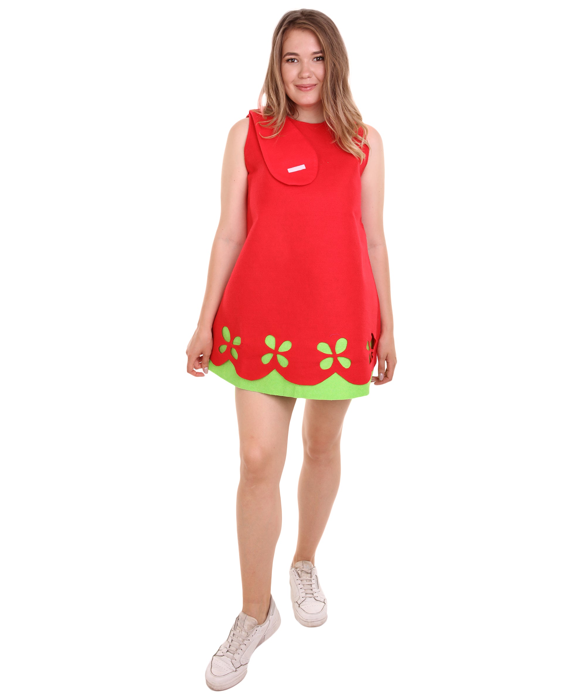 Red Christmas Costume - HalloweenPartyOnline