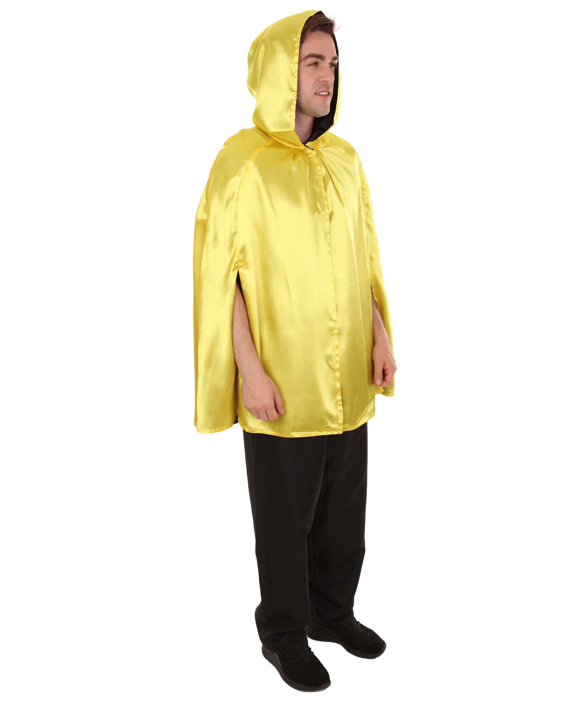 Adult Men's Reversible Hooded Short Cape Costume | HPO ...