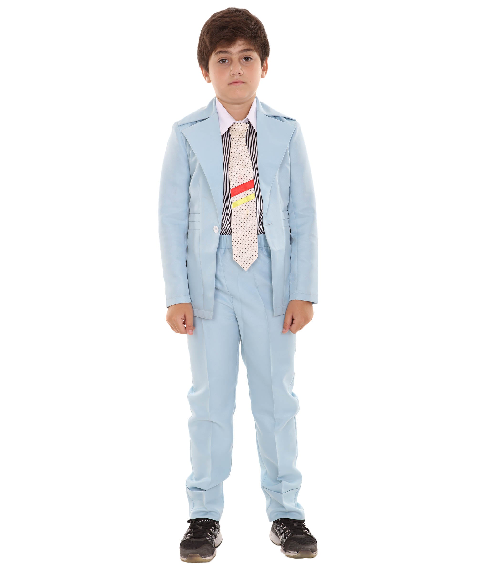 Halloween Blue Suit Costume - HalloweenPartyOnline