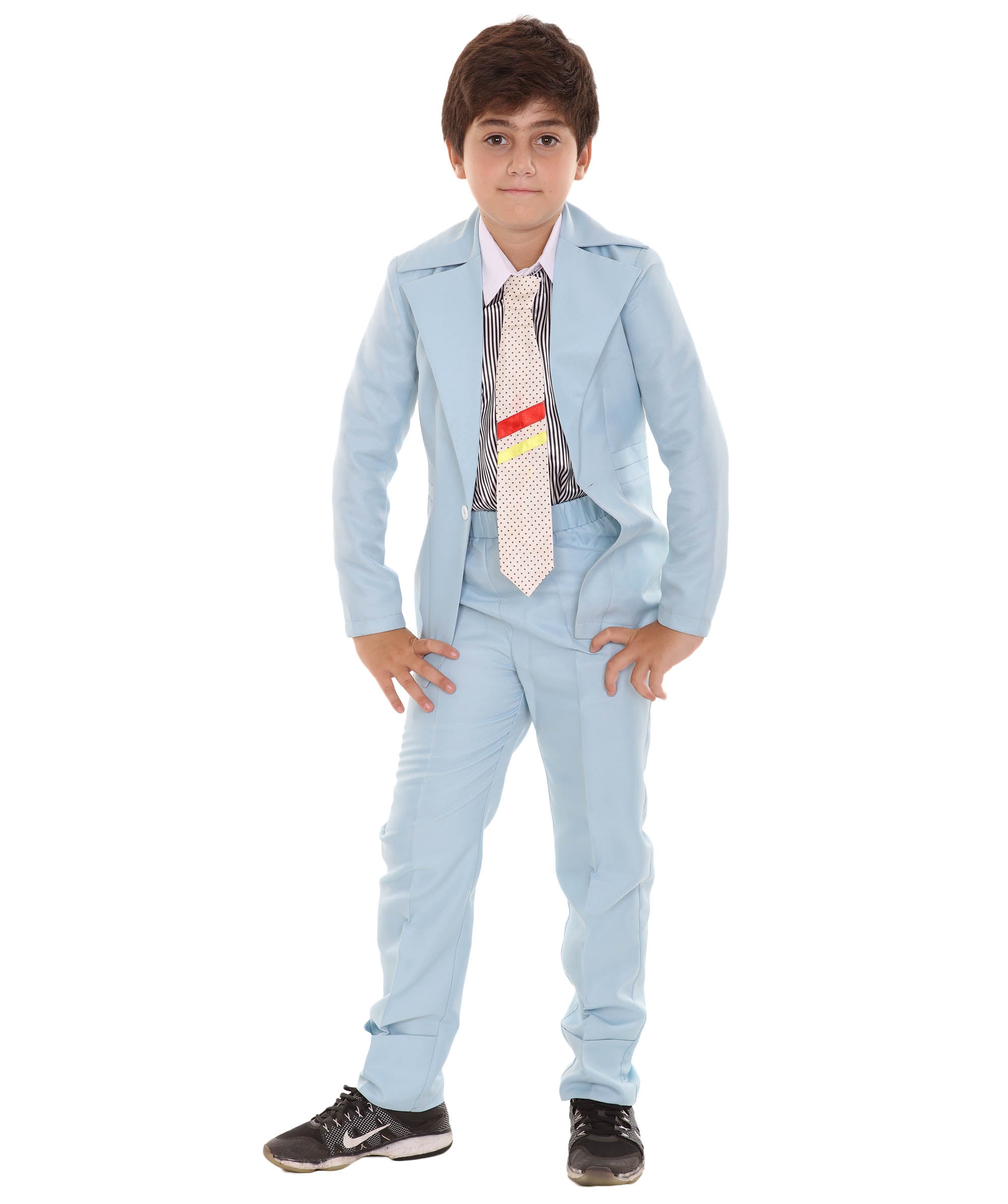 Halloween Blue Suit Costume - HalloweenPartyOnline