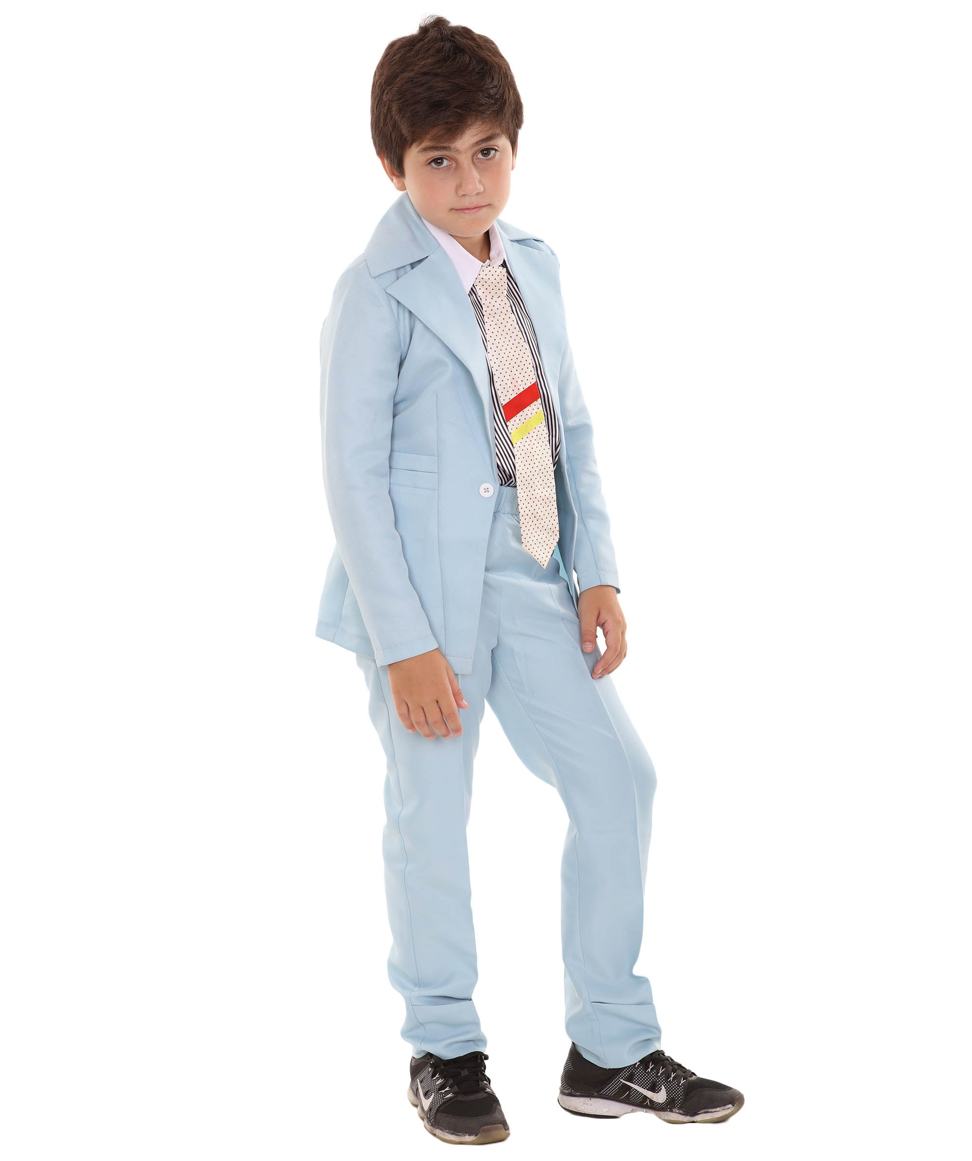 Halloween Blue Suit Costume - HalloweenPartyOnline