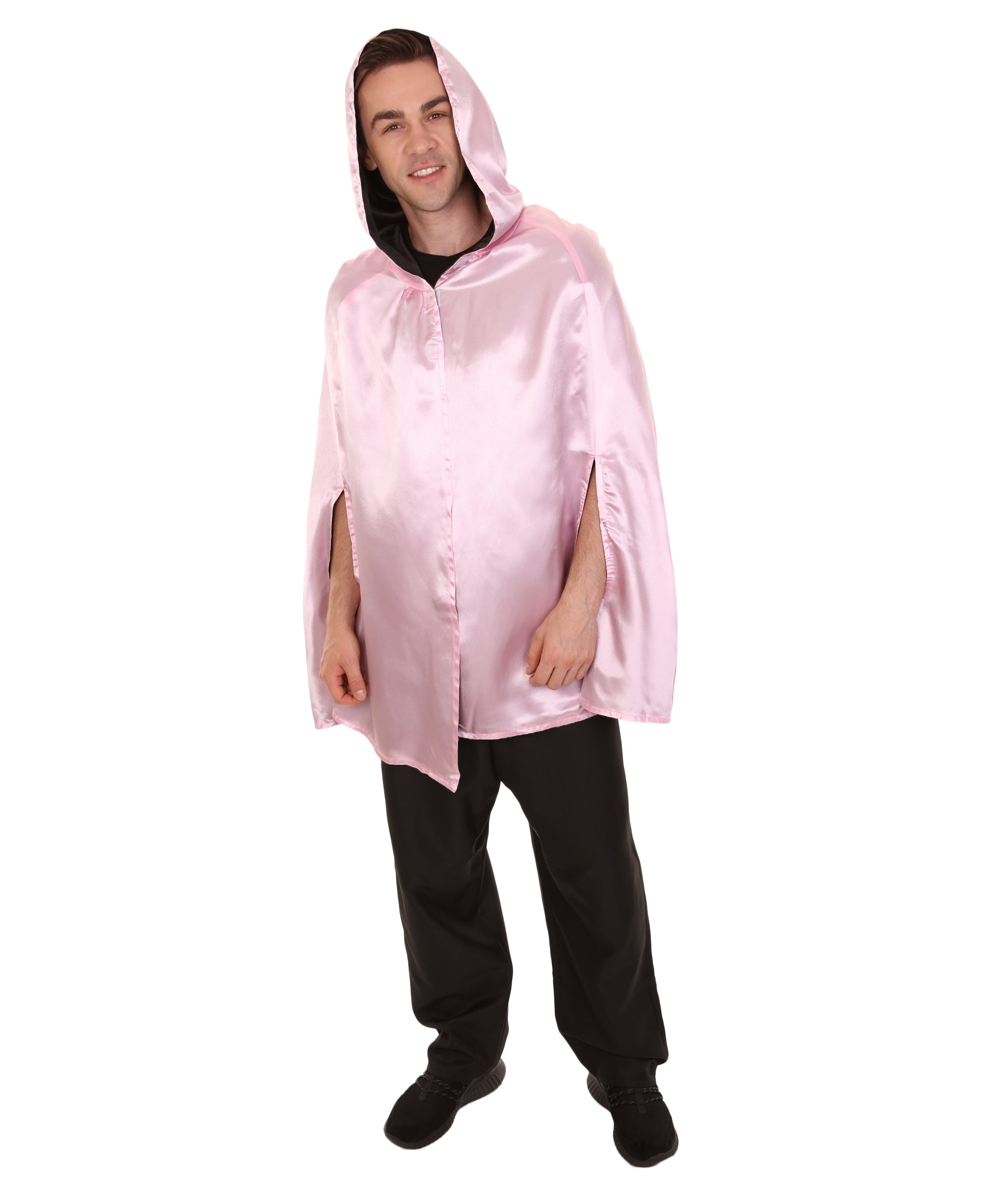 Adult Men's Reversible Hooded Short Cape Costume | HPO ...