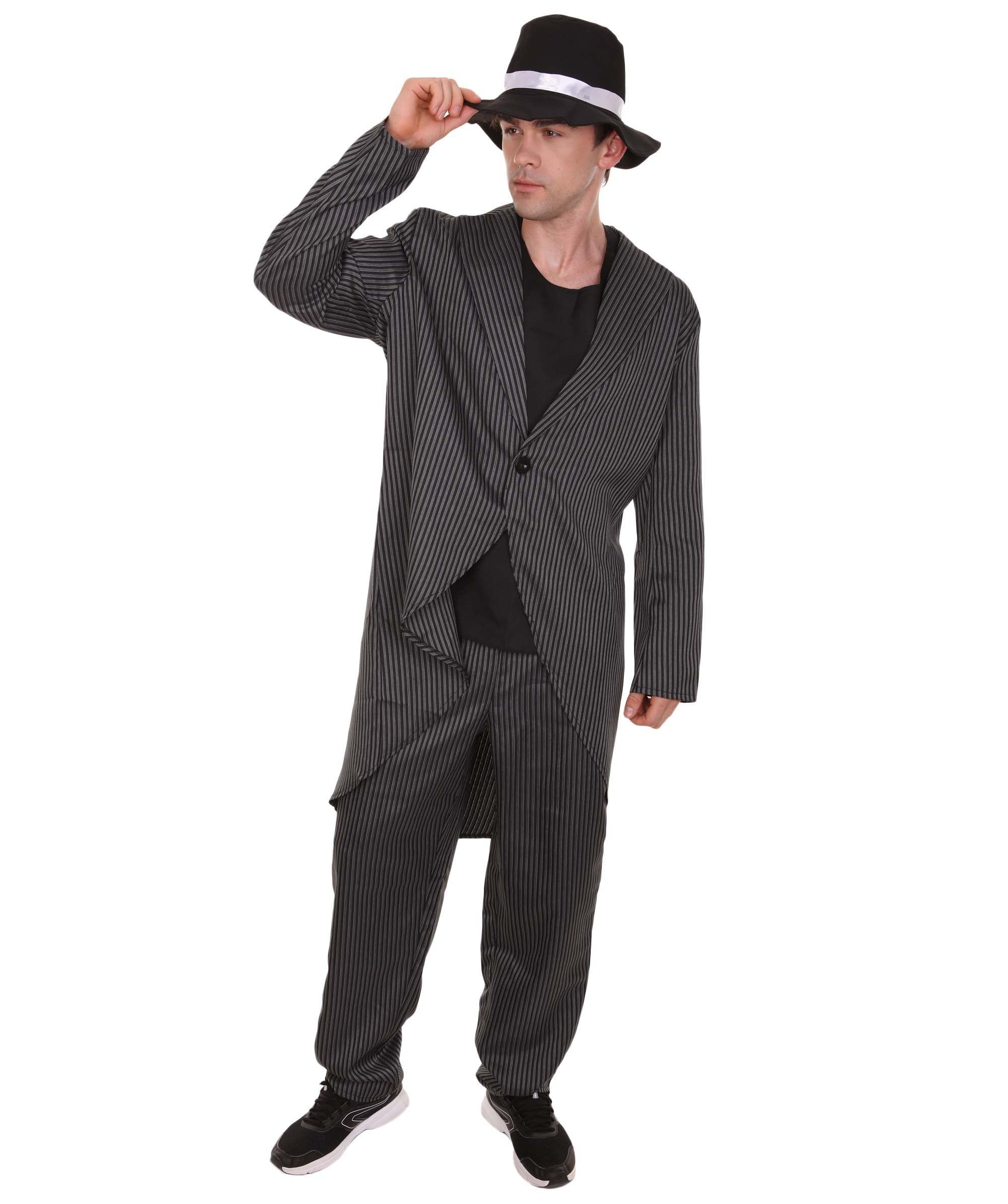 Gangster Suit Costume - HalloweenPartyOnline