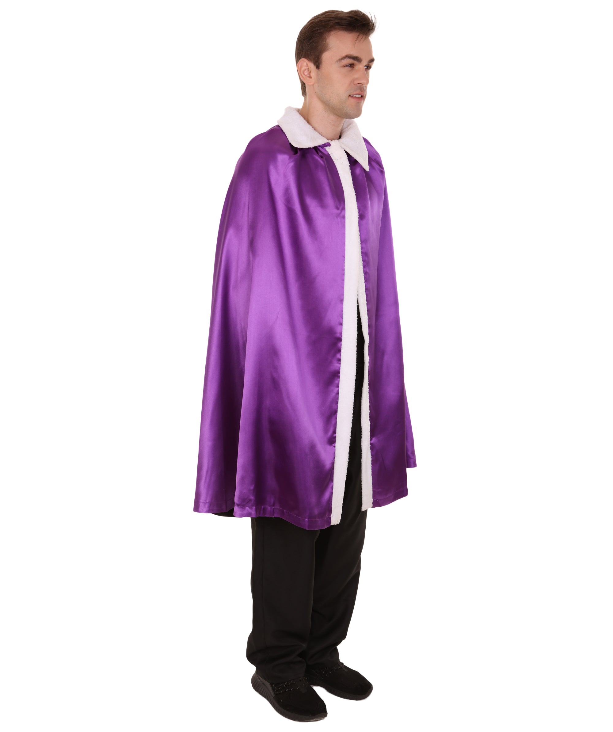 Adult Men's King's Reversible Robe Halloween/Cosplay Costume - Blue ...